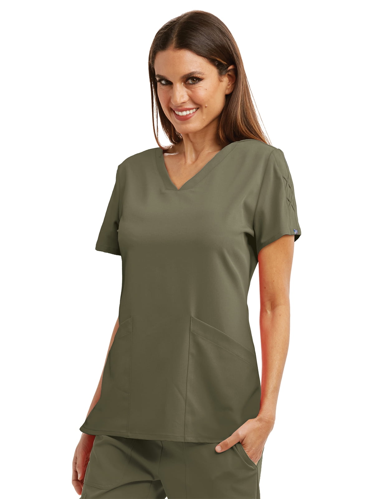 Barco Grey's Anatomy Signature GNT019 Women's Astra Three Pocket V-Neck ...