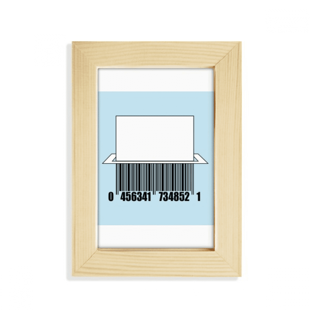 Barcode Cutting Paper Crushing Desktop Display Photo Frame Picture Art ...