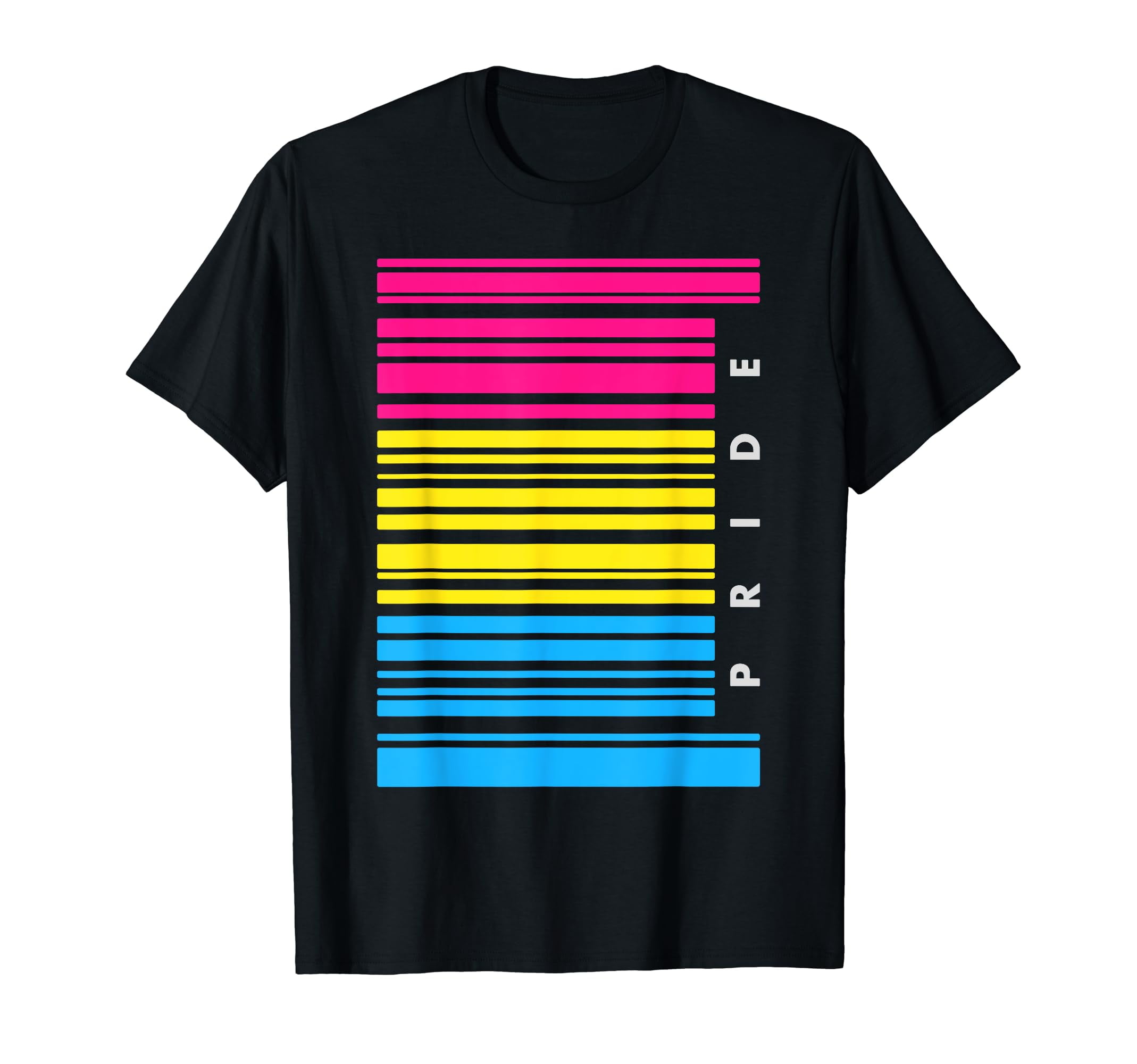Barcode Pansexual Pride LGBTQ Pans LGBT Awareness Month T-Shirt - Walmart.com
