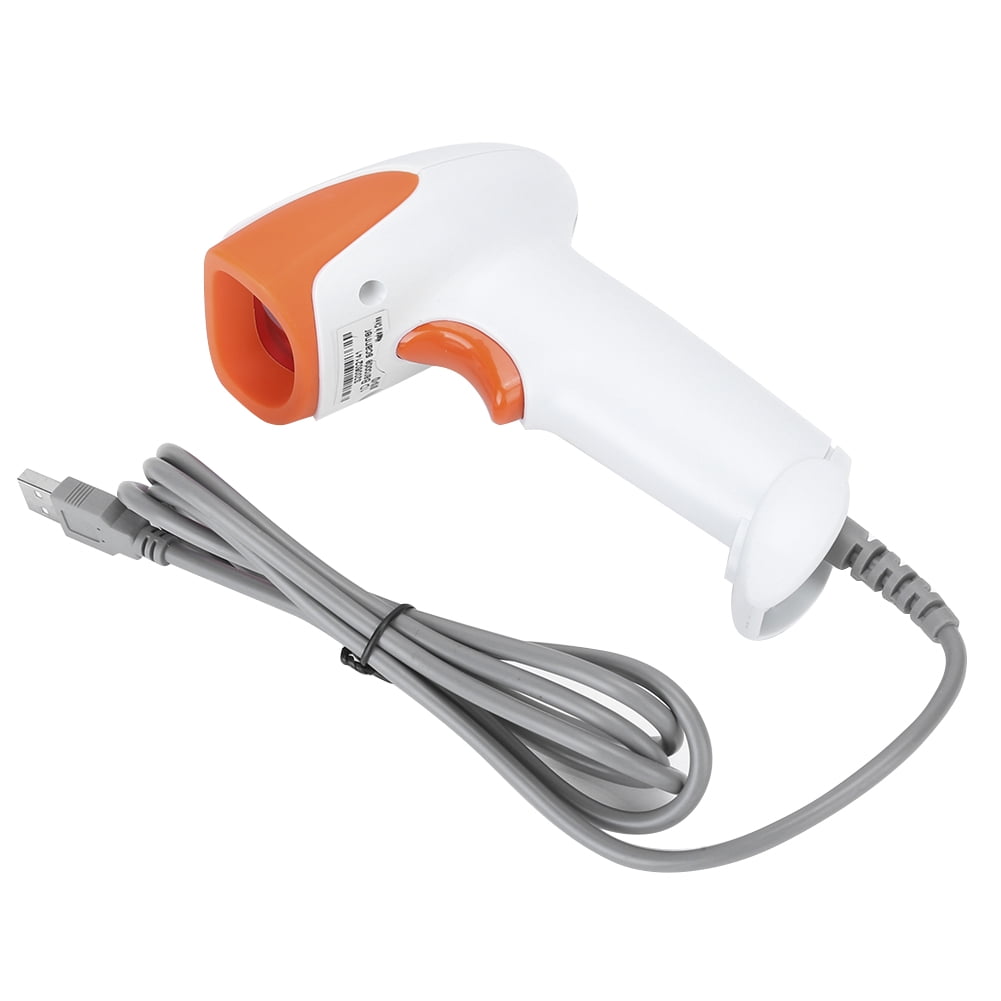 Barcode Scanner 1D Dimensional Wired Laser Automatic Scanning Label ...