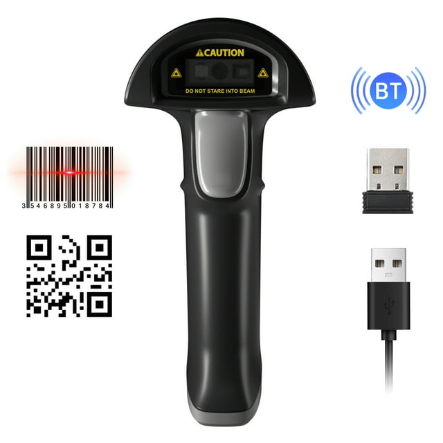 Barcode Scanner,2d 1d Retail Library With Usb And With Windows Paper ...
