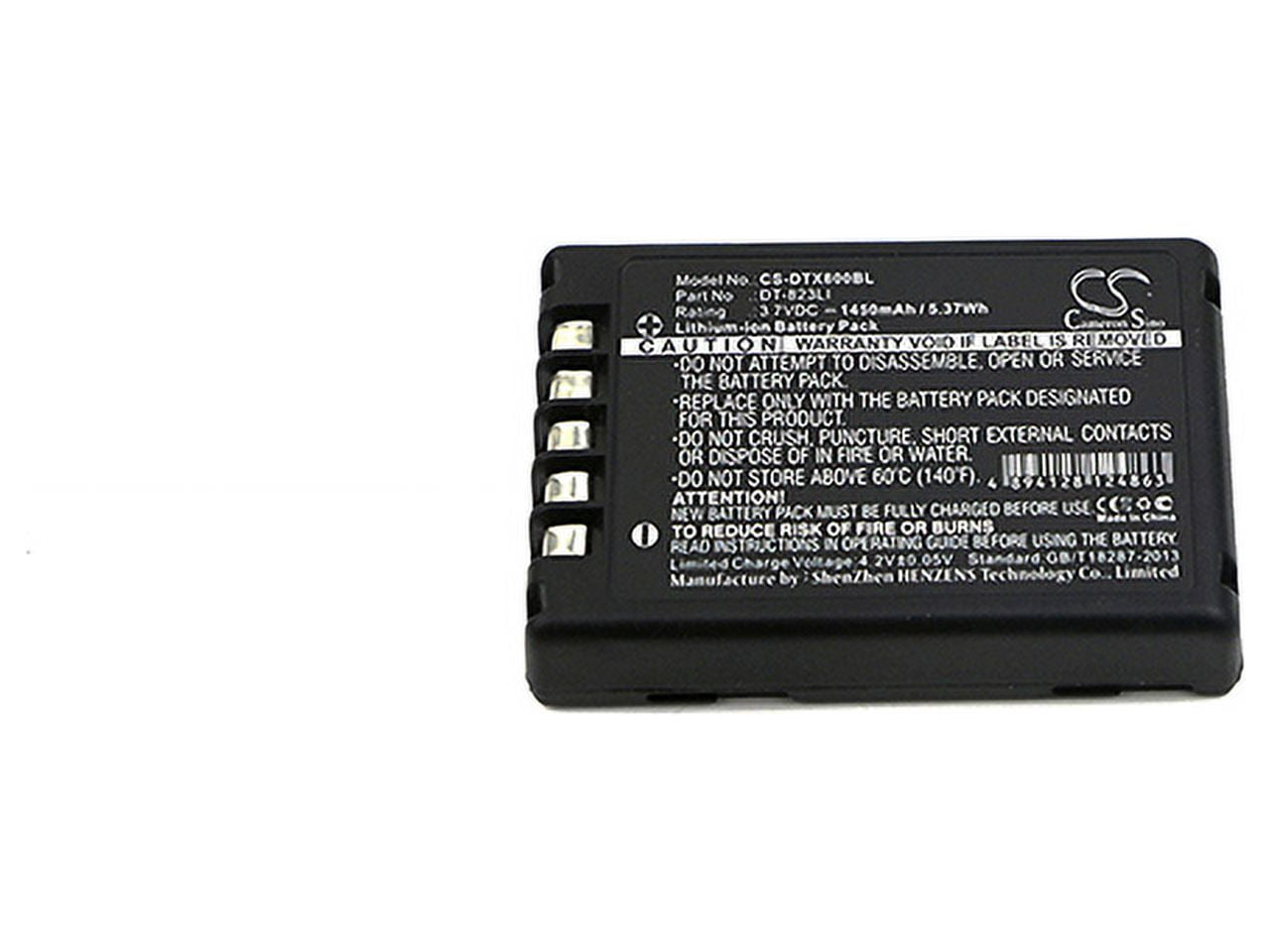 Barcode Scanner Battery for Casio DT-823LI DT-800 DT-810 DT800 1450mAh ...