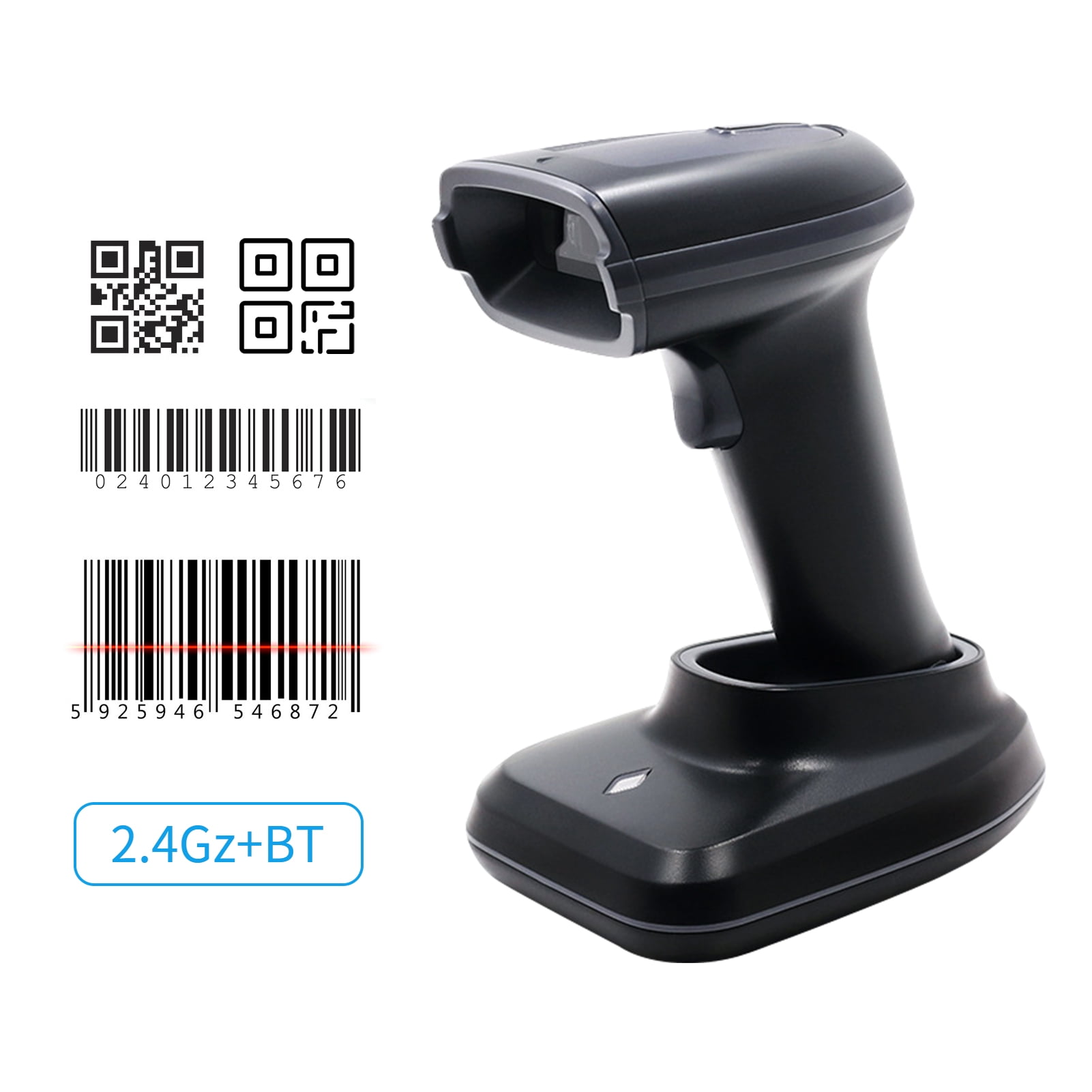 Barcode Scanner,Support Paper/screen Code Usb Wired Bar Scanner Bt Usb ...