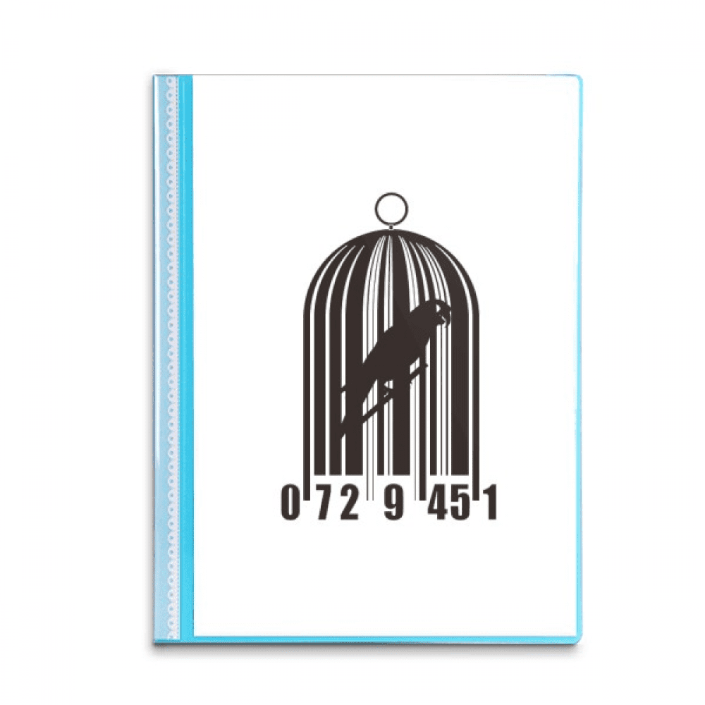 Barcode Shopping Scanning Birdcage Book Sheet Protectors Portfolio ...