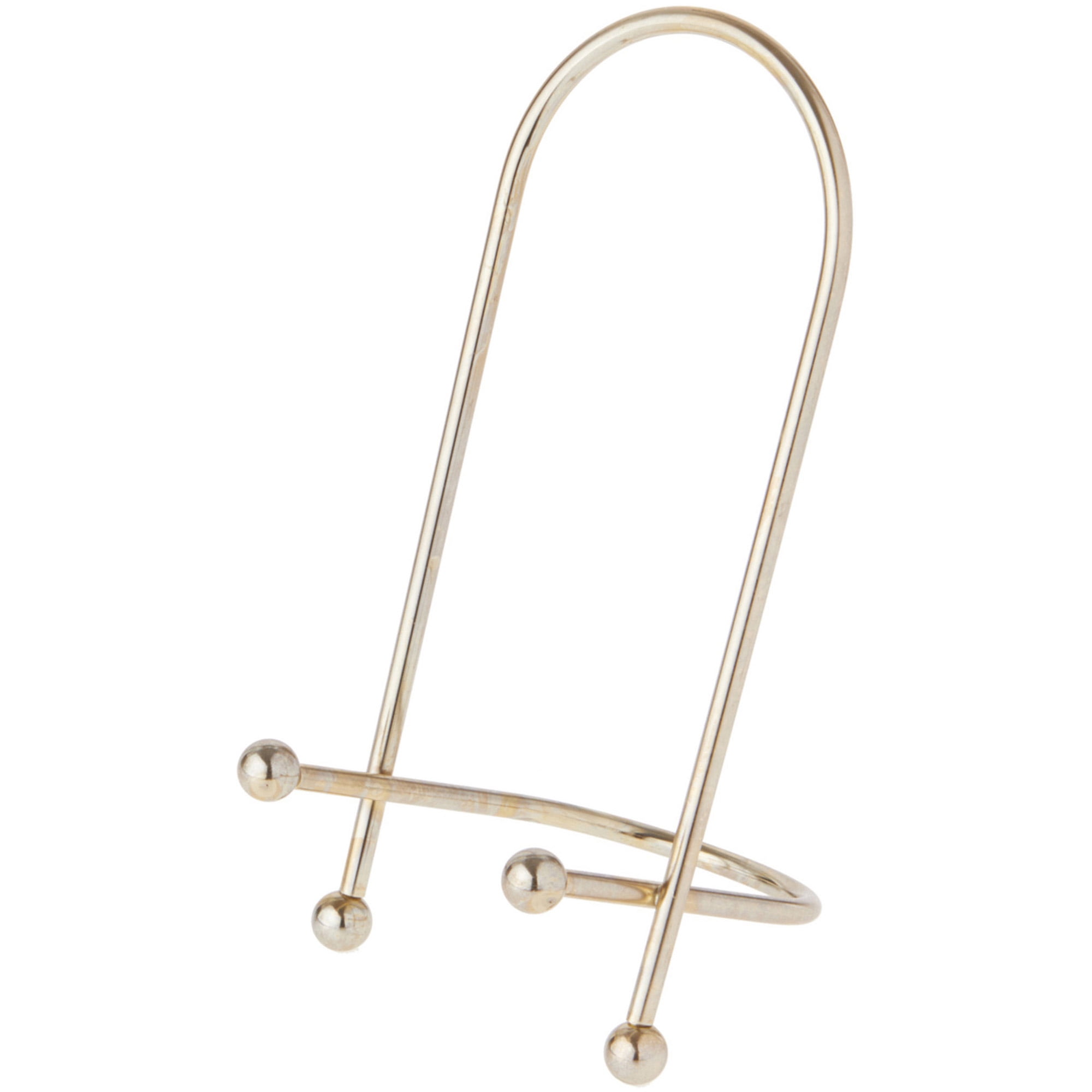 Bard's Brass Wire Easel, 7" H x 4" W x 3.25" D, Pack of 2 - Walmart.com