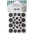 Bard's Brown Circular 50 Assorted Felt Protector Pads, Pack of 6 ...