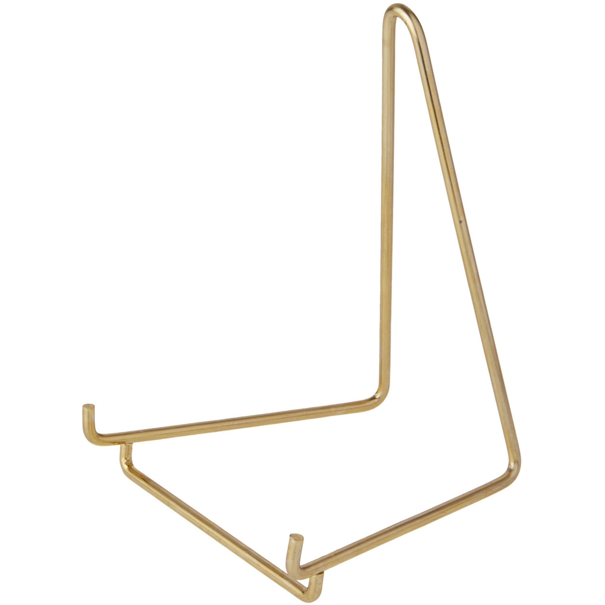 Bard's Gold-toned Wire Easel Stand, 6" H x 4" W x 4.5" D, Pack of 6 ...