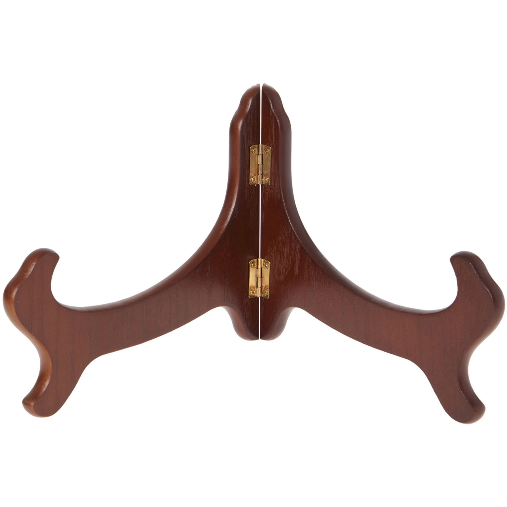 Bard's Hinged Walnut MDF Bowl Stand, 6.5" H x 10.625" W x 7.25" D (For ...