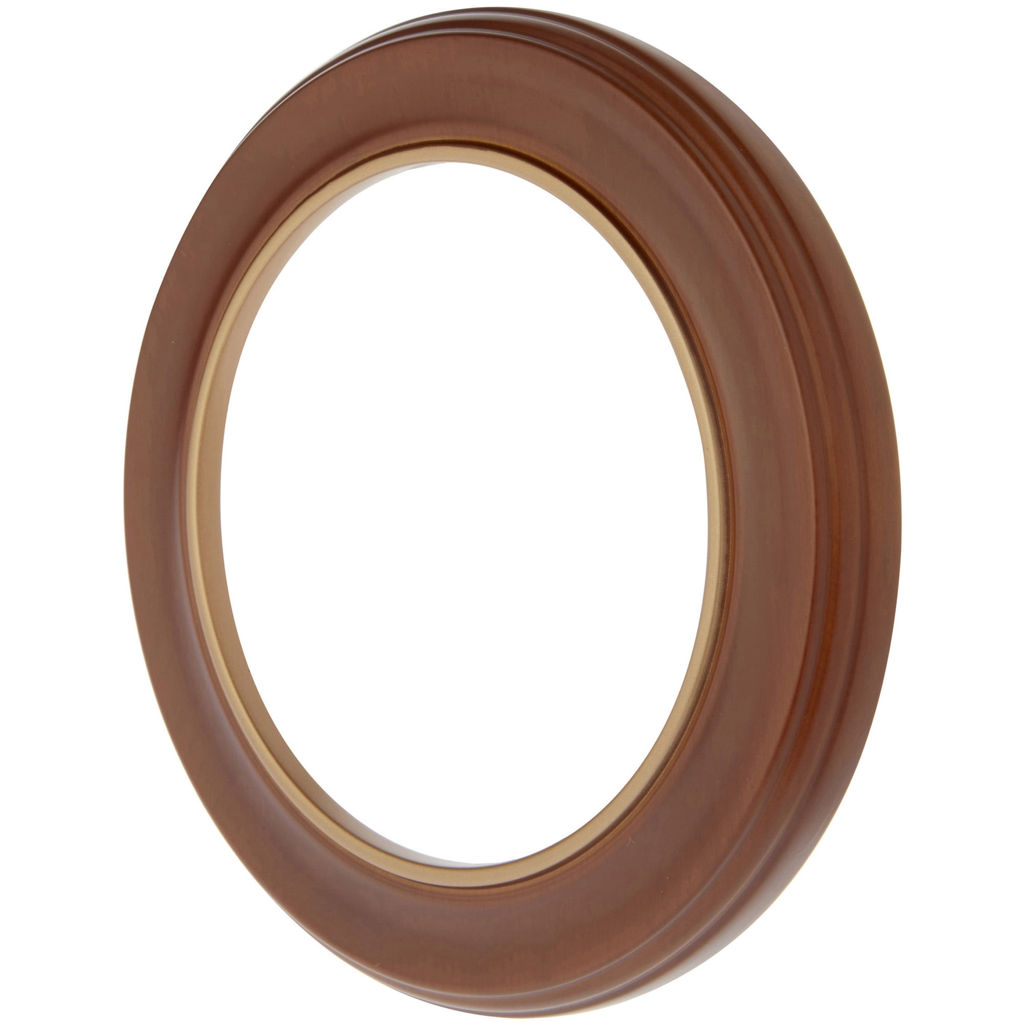 Bard's Walnut Wall Mountable Plate Frame with Gold Strip, 10.25" H x 10 ...