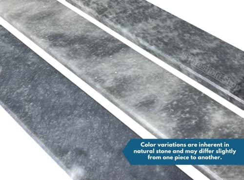 Bardiglio Gray Marble Threshold (5" x 24") - Walmart.com