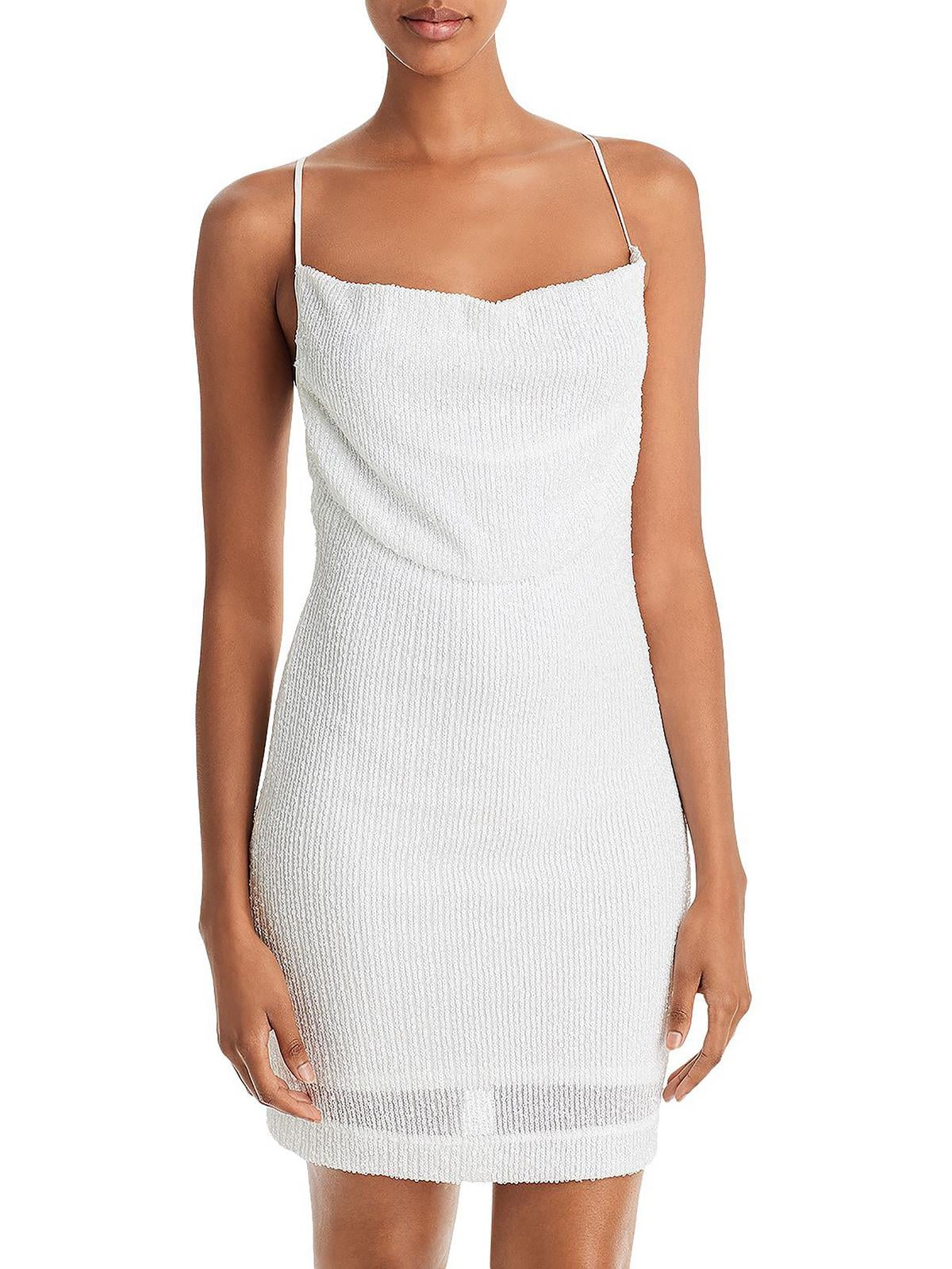 Bardot Womens Sequined Above Knee Mini Dress - Walmart.com