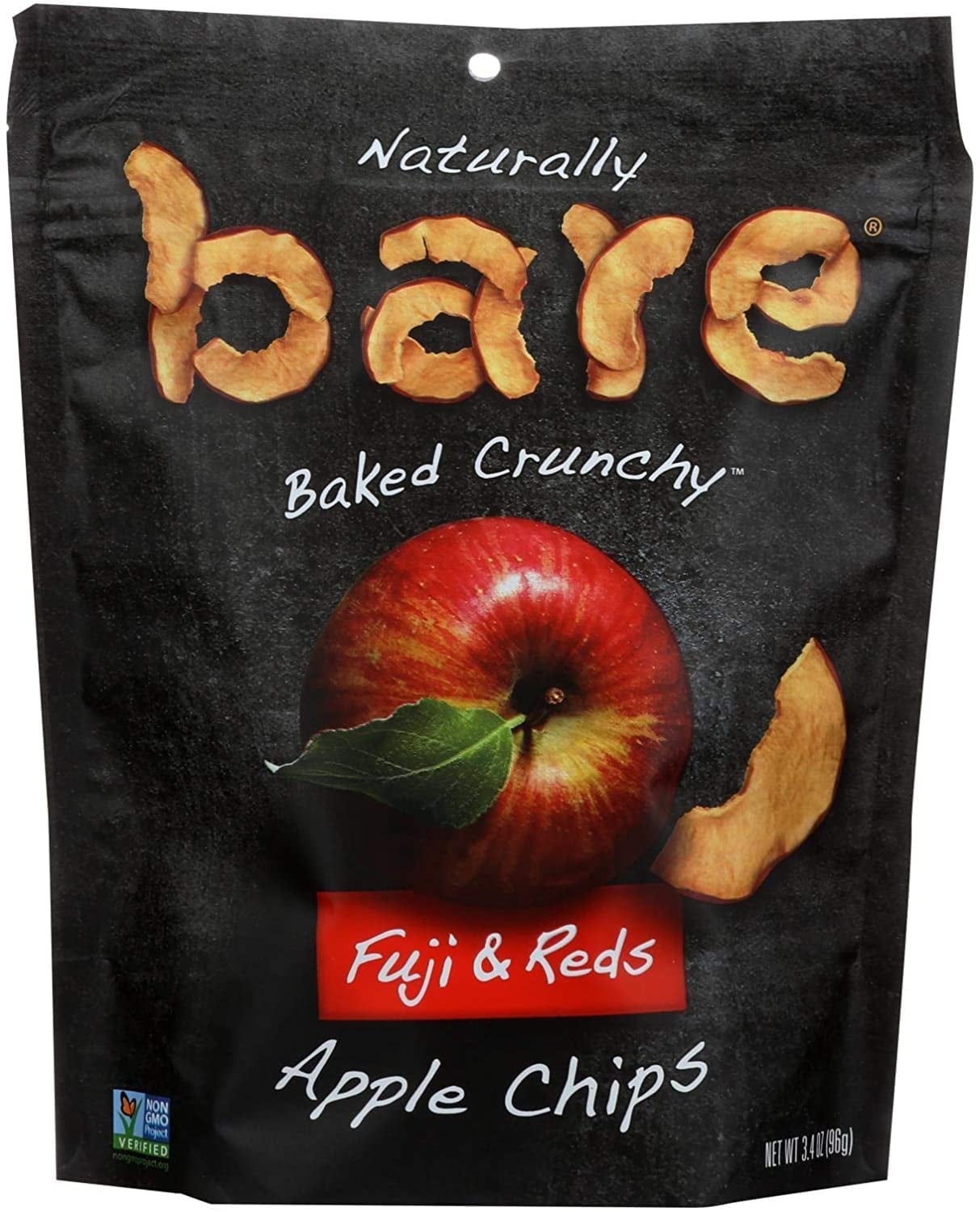 Bare Apple Chips Fuji & Red 3.4 oz Pack of 3 - Walmart Business Supplies