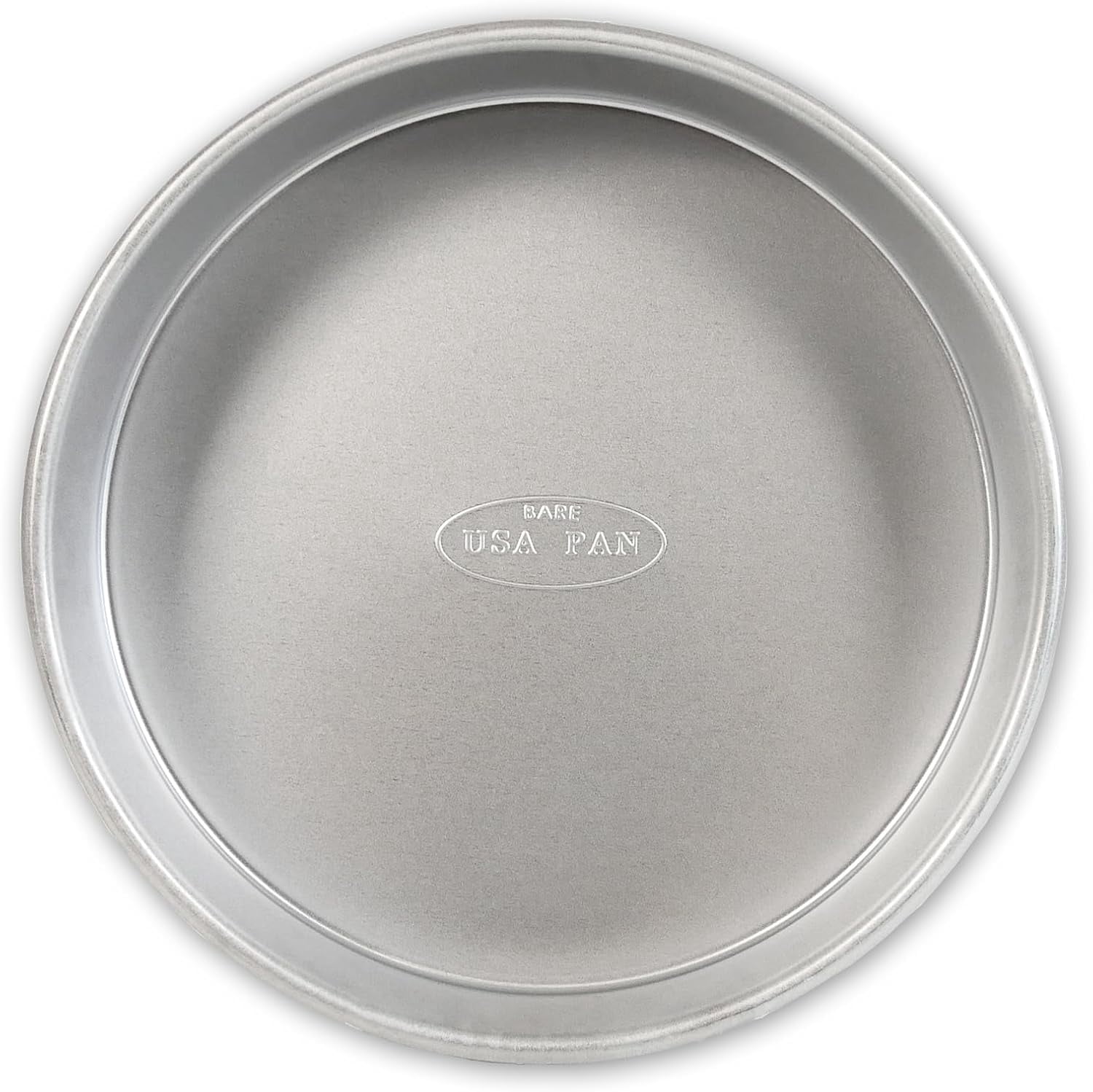 Bare Bakeware Traditional Aluminized Steel Uncoated Round Cake Pan ...