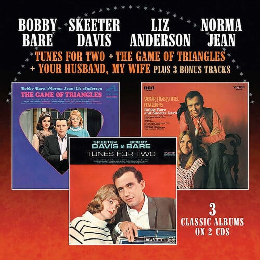 Bare,Bobby / Davis,Skeeter / Anderson,Liz / Norma - Tunes For Two / Game Of Triangles / Your ...