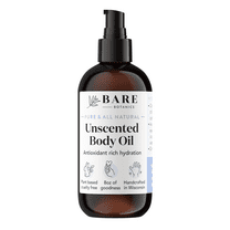 Bare Botanics Cold-Pressed Sweet Almond Oil Body Oil 16 oz - Walmart.com