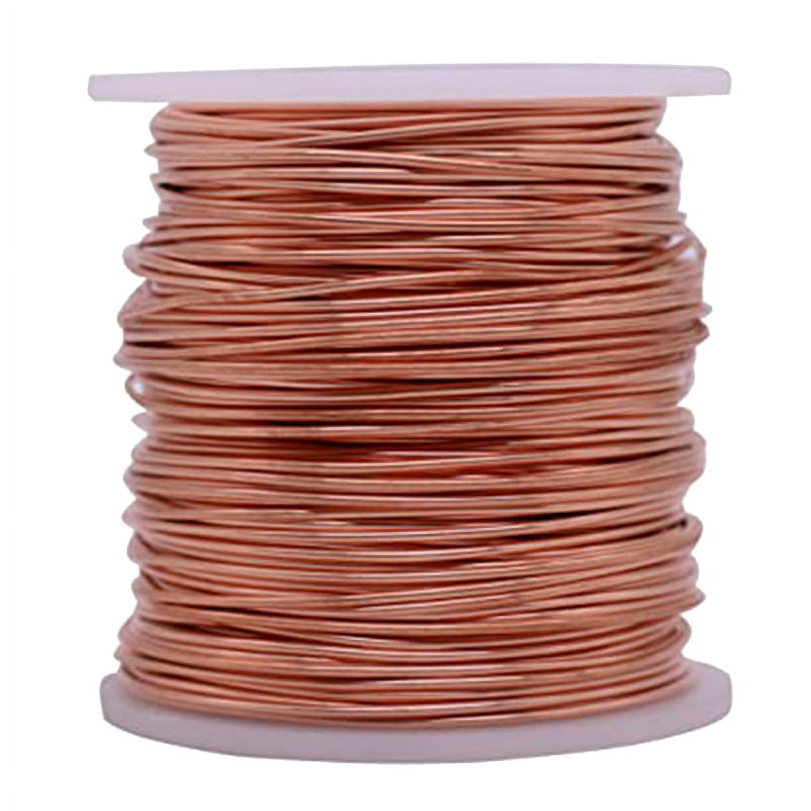 Bare Copper Wire, Bright, 16 AWG, 0.051 Inch Diameter, 115 Inch Length ...