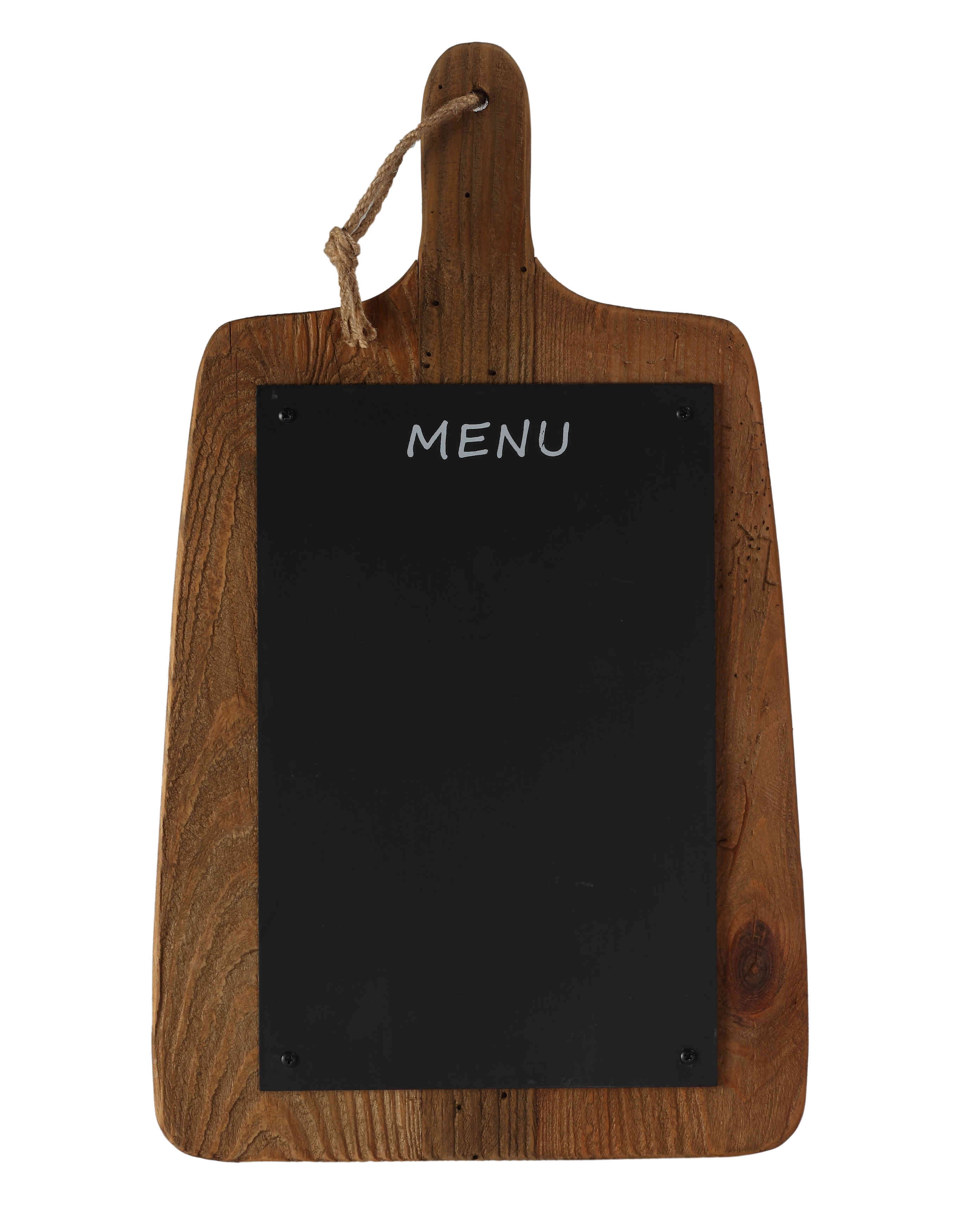 Bare Decor Flint Decorative Menu Board, Metal on Solid Wood - Walmart.com