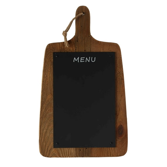 Bare Decor Flint Decorative Menu Board, Metal on Solid Wood - Walmart.com