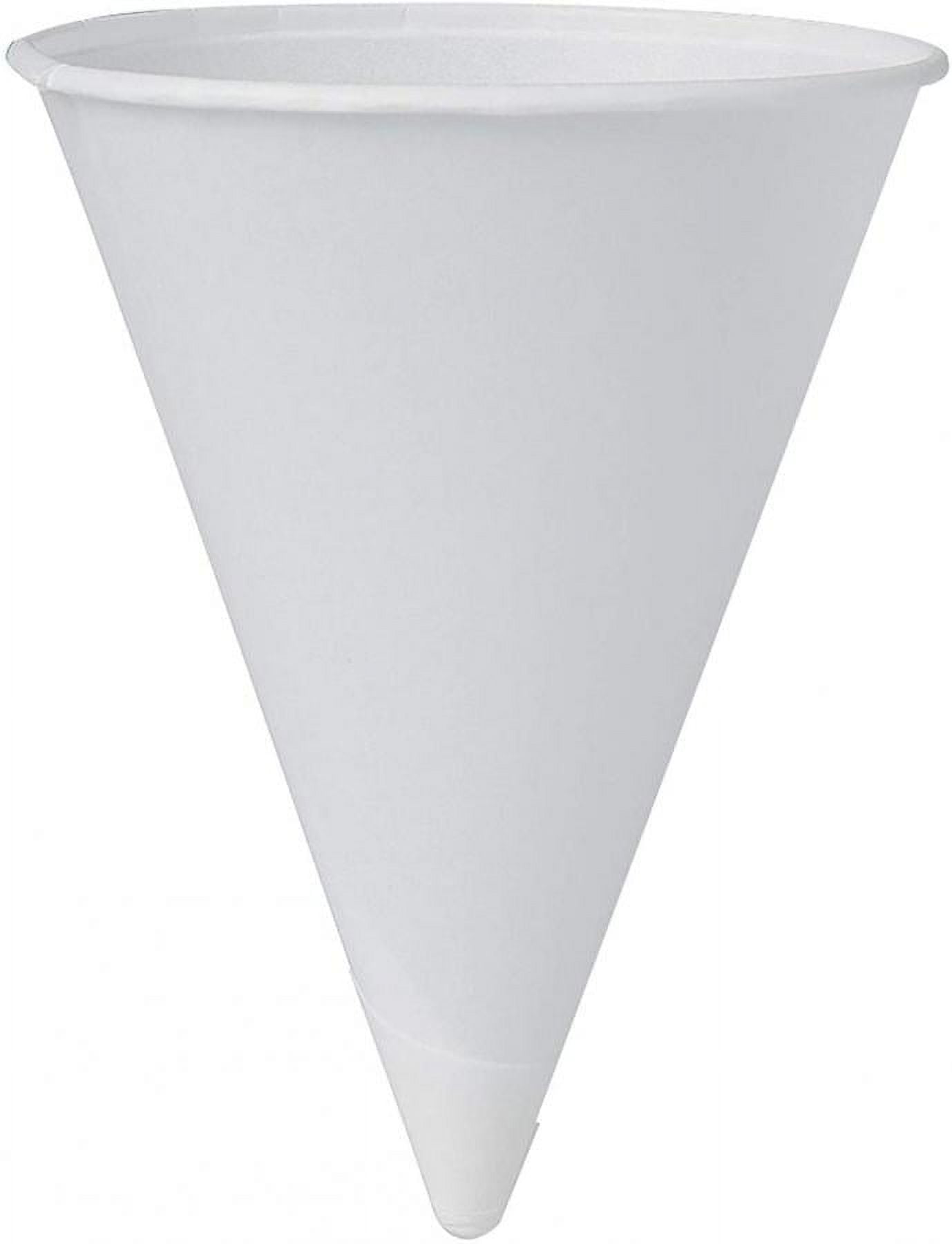 Bare Eco-Forward Disposable Paper Drinking Cup, White, 4.25 oz., 200 ...