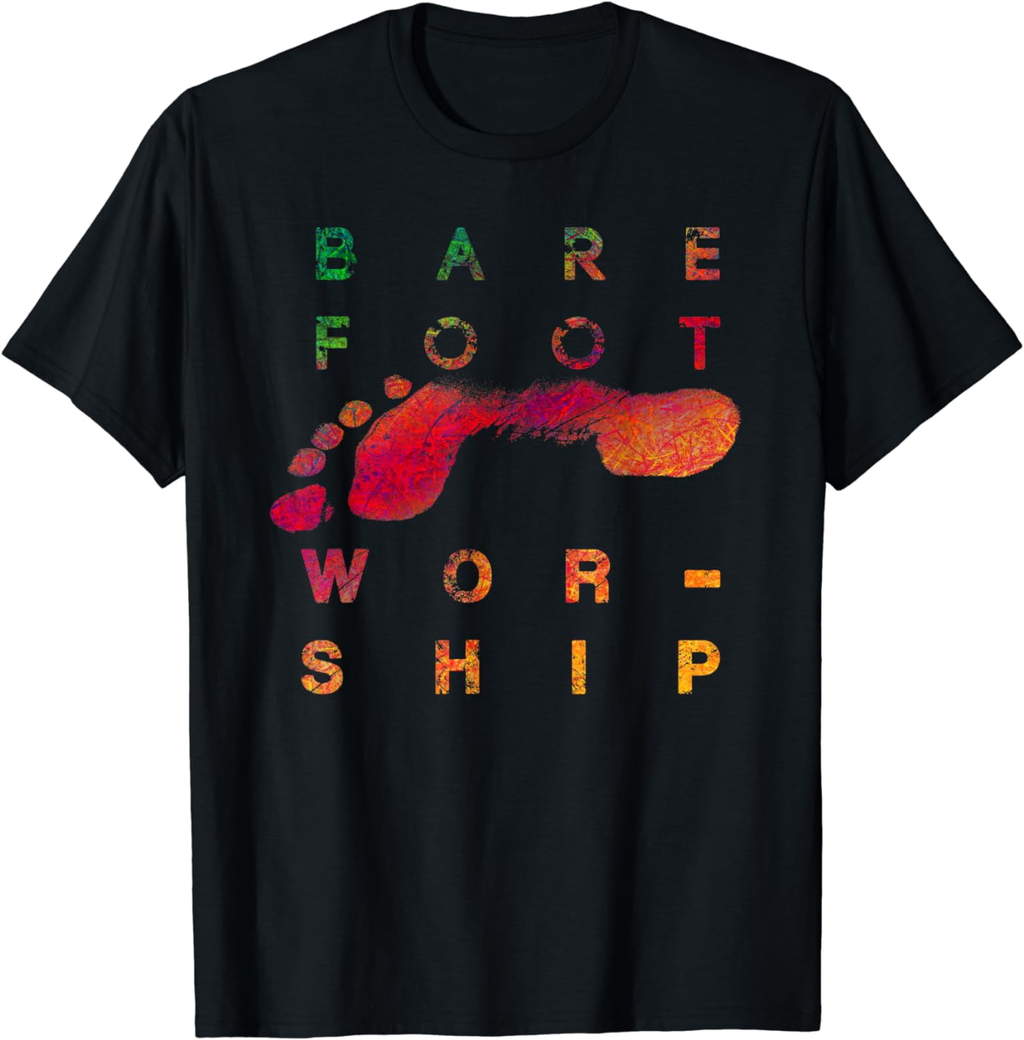 Bare Foot Worship T-Shirt - Walmart.com