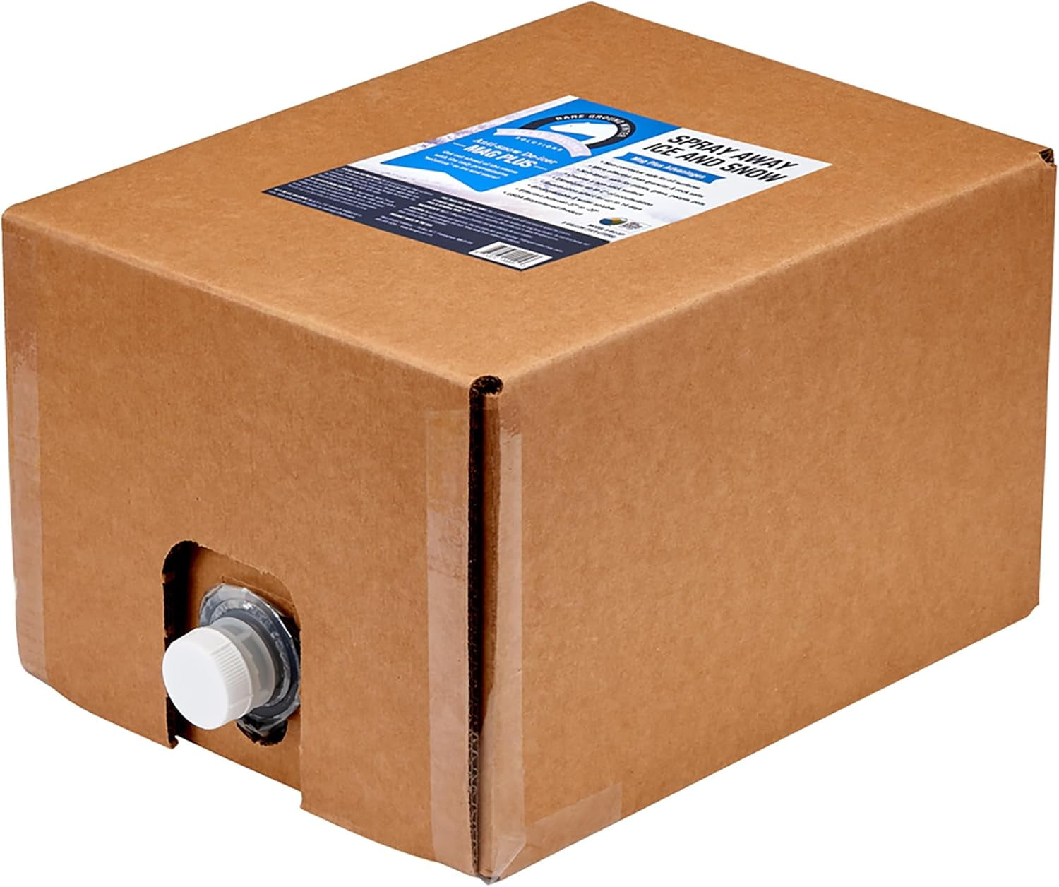 Bare Ground BG-5P All Natural Anti-Snow Liquid De-Icer, 640 oz (5 ...