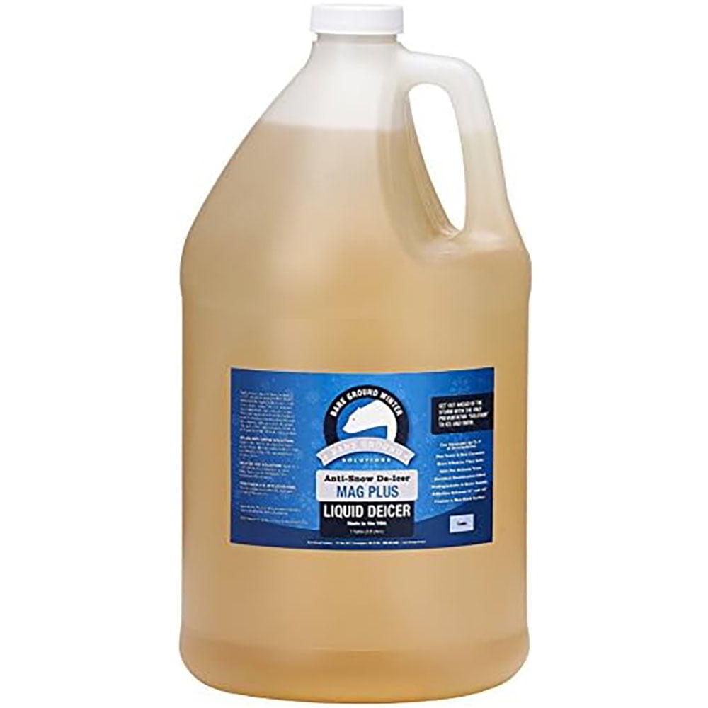 Bare Ground BGS-1 All Natural Anti-Snow Liquid De-Icer, 128 oz (1 ...