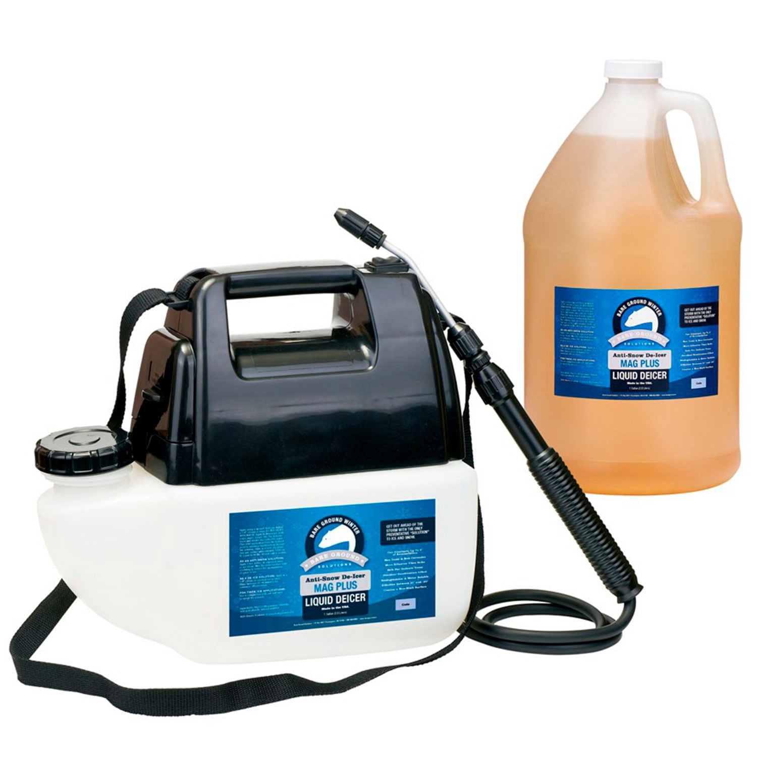 Bare Ground MagPlus battery powered sprayer w/ 1 gallon of liquid ...