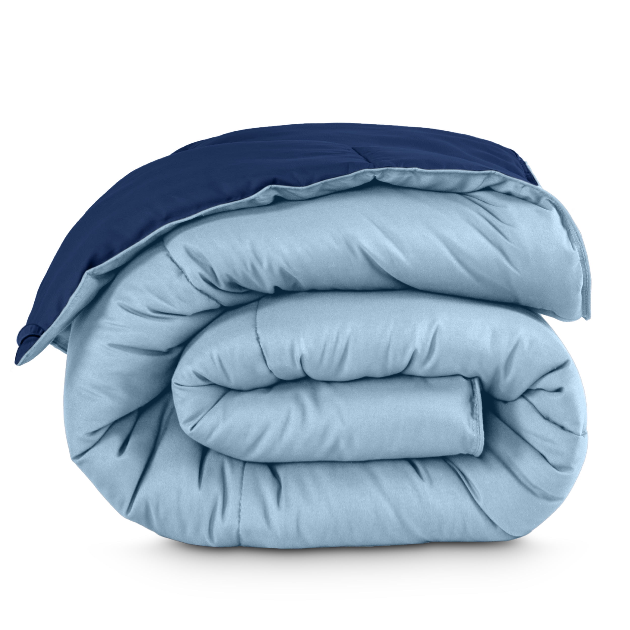 Bare Home Reversible Down Alternative Comforter, Full Size, All-Season ...