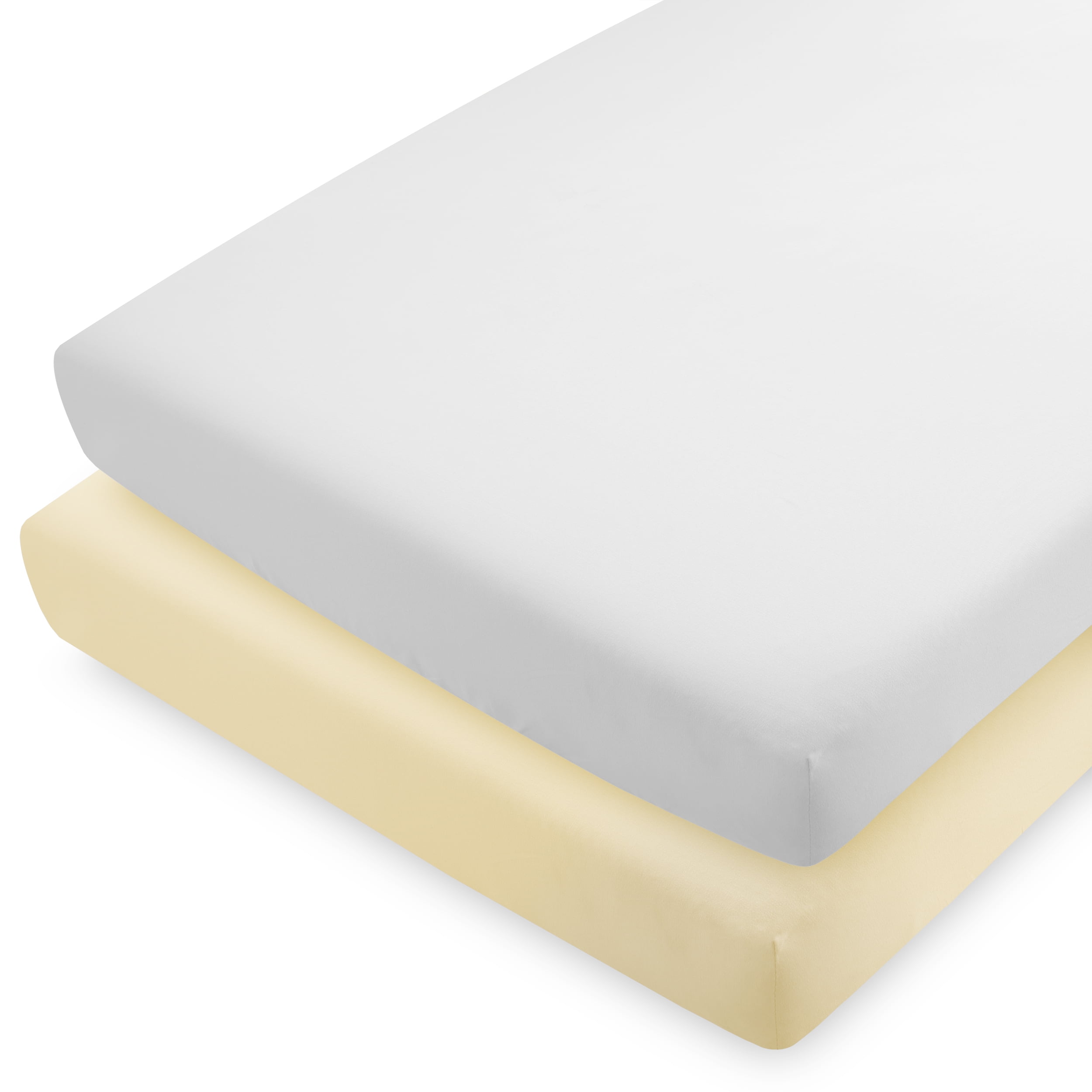 Bare Home 2 Pack Fitted Sheets - Premium 1800 Collection - Ultra Soft ...