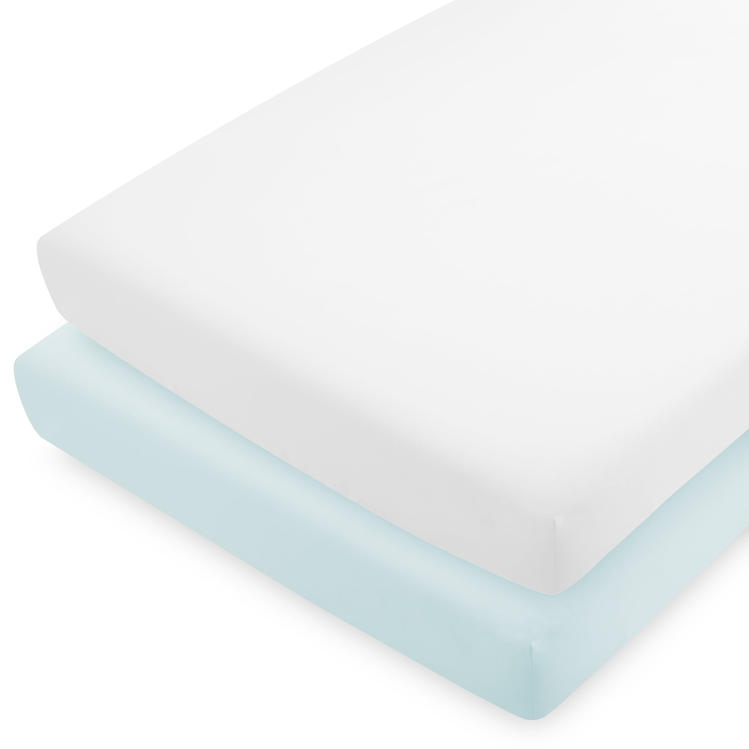 Bare Home 2 Pack Fitted Sheets - Premium 1800 Collection - Ultra Soft ...