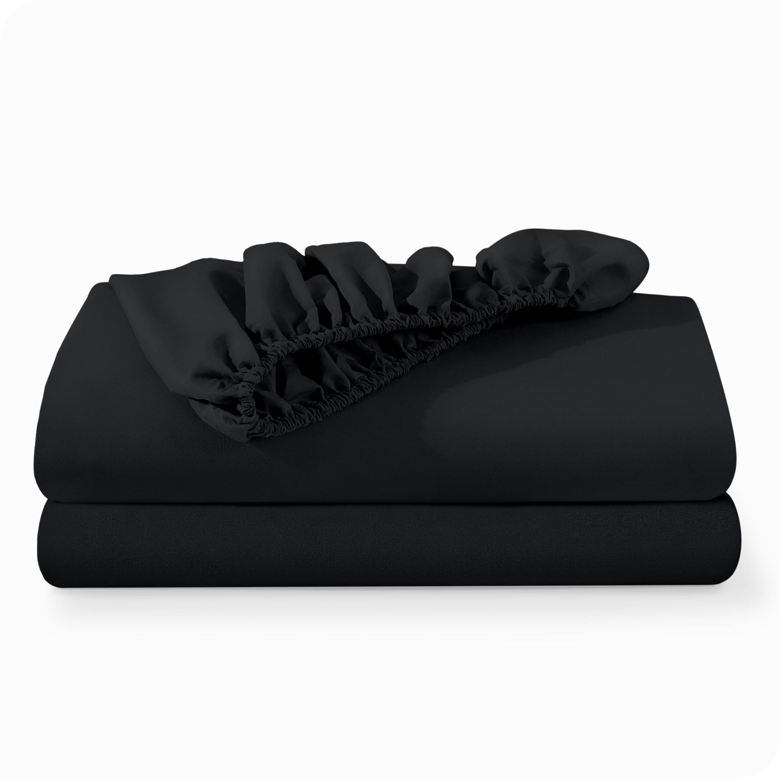 Bare Home King Size Bed Bottom Sheet 2-Pack - Premium 1800 Collection ...