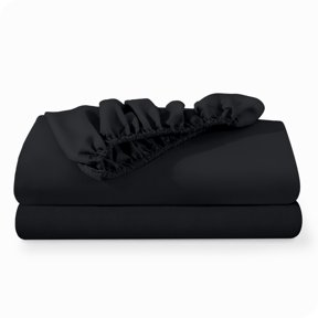 Bed Sheets in Bedding | Black - Walmart.com