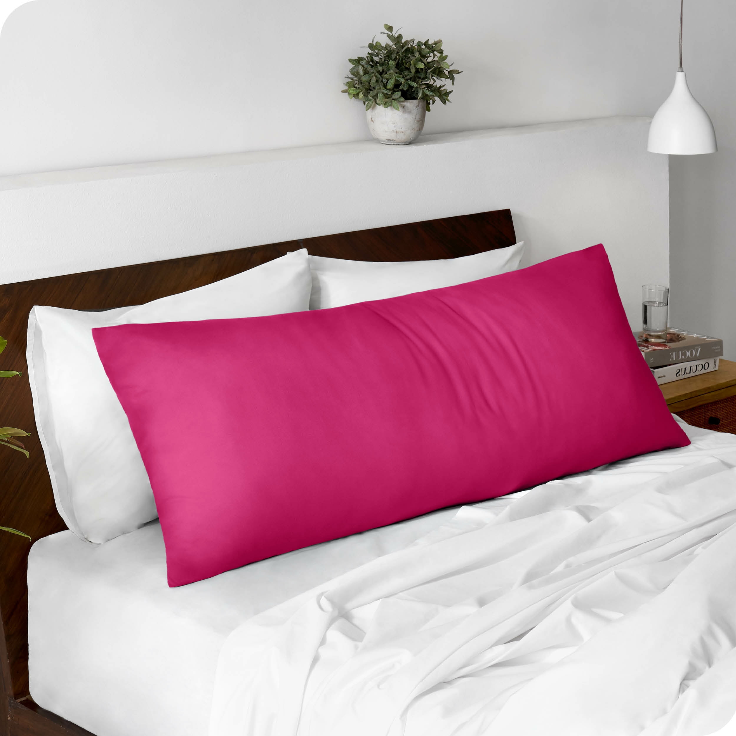 Bare Home Ultra Soft Body Pillowcase, Double Brushed, Zipper Closure ...