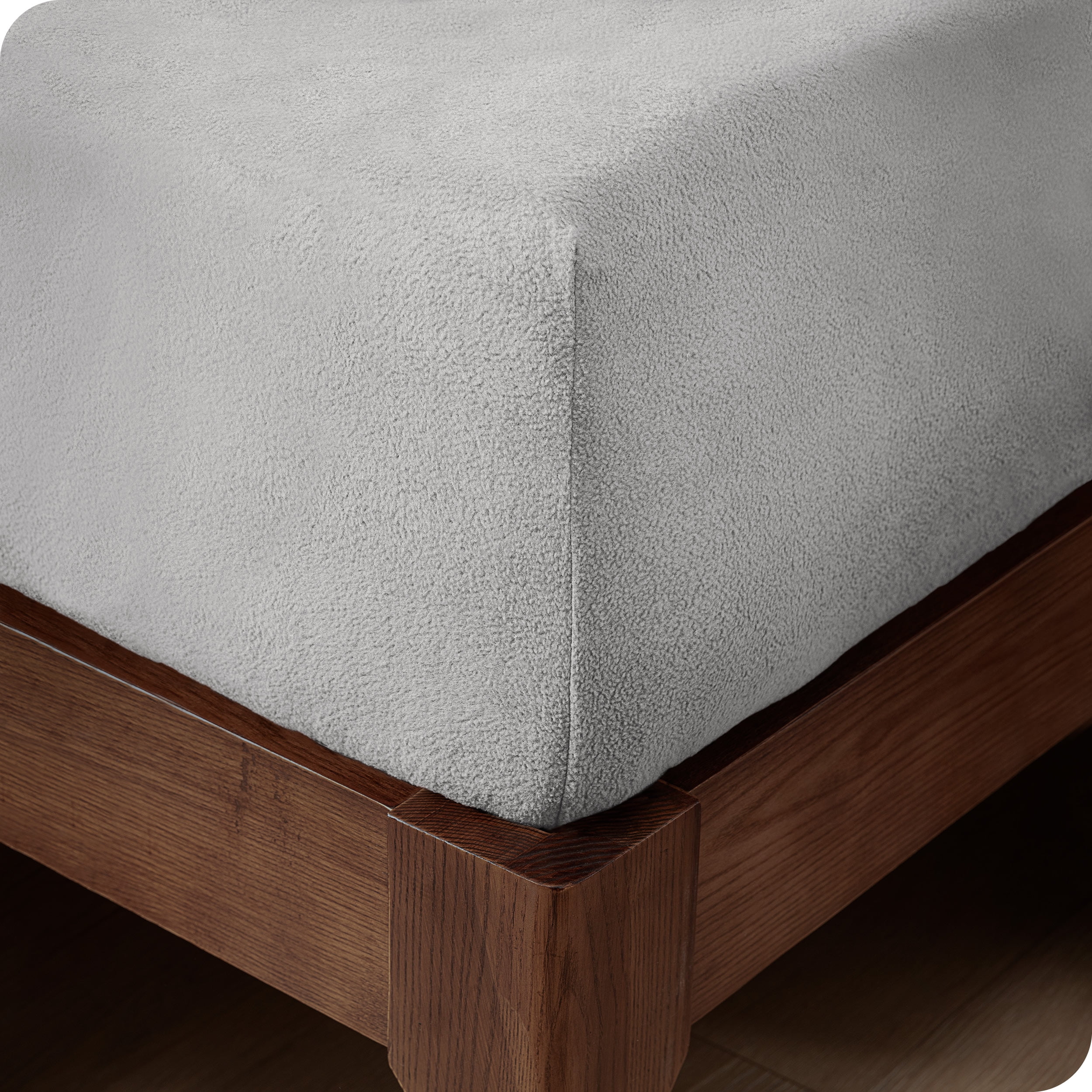 Bare Home Cozy Fleece Fitted Sheet - Extra Plush Polar Fleece - Deep ...