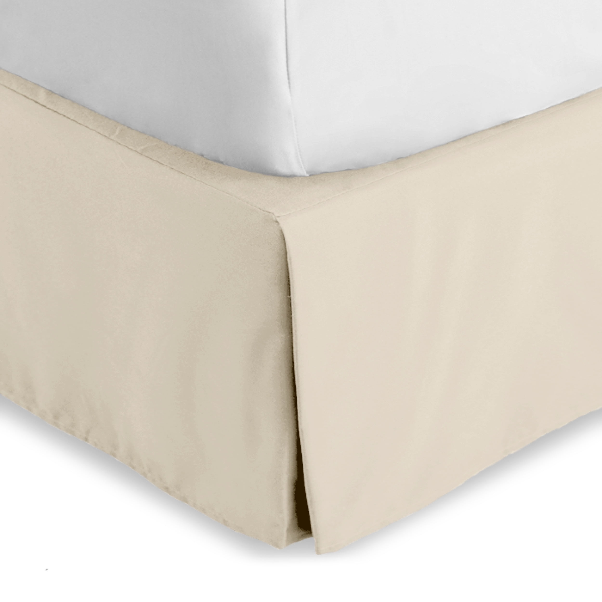 Bare Home Bed Skirt, Double Brushed Microfiber, 15-inch Drop, Full Size ...