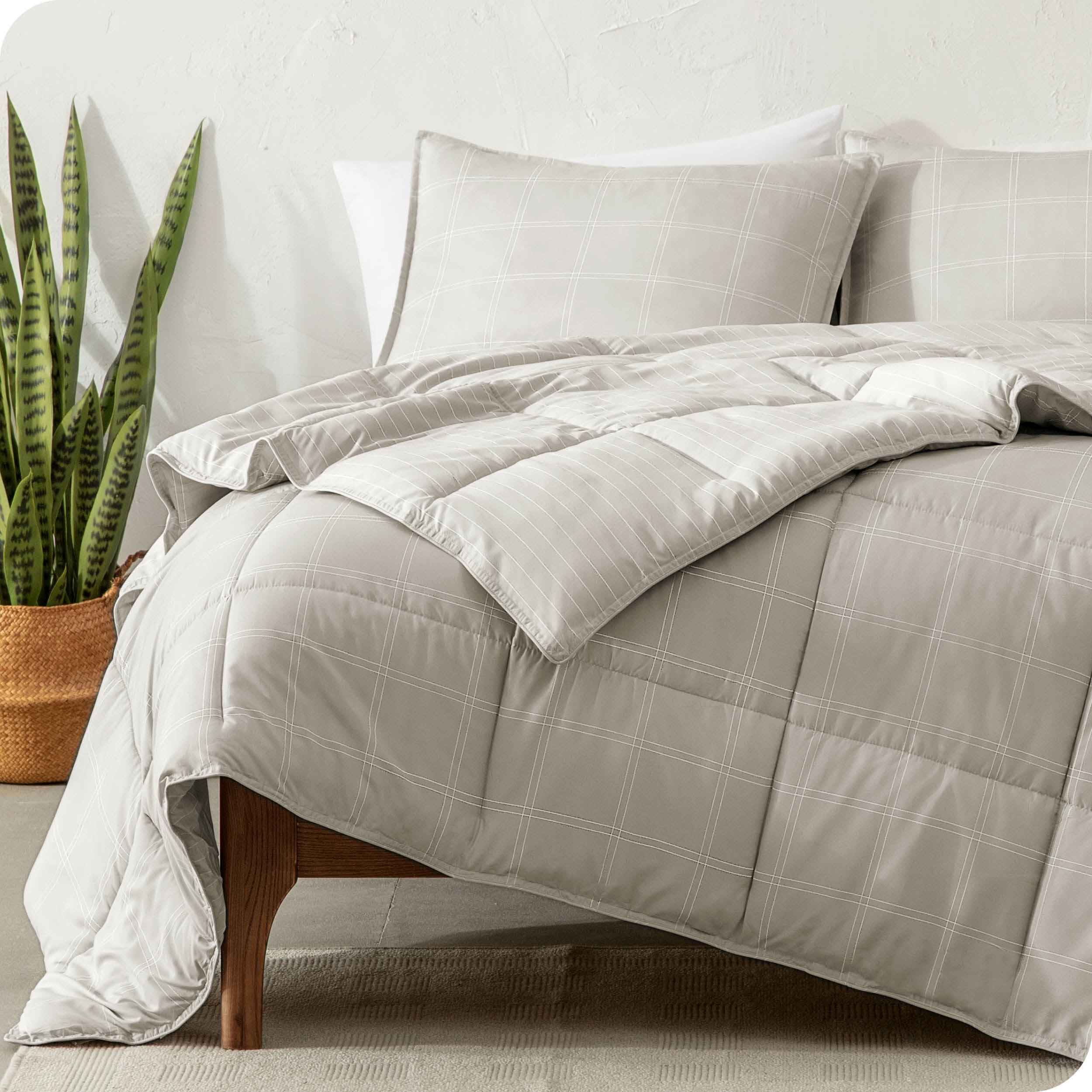 Bare Home Down Alternative Comforter Set - 3-Pieces - All Seasons ...
