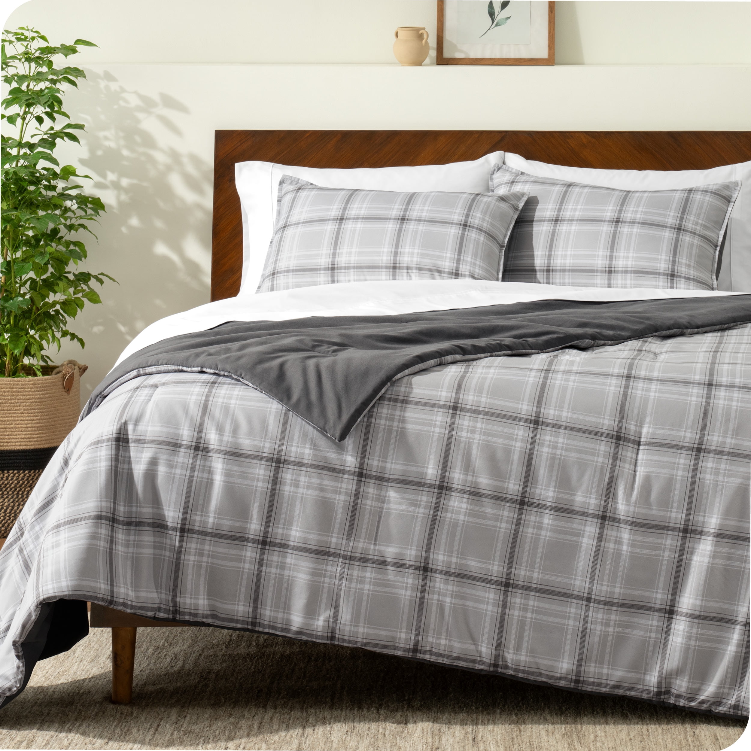 Bare Home Down Alternative Comforter Set - 3-Pieces - All Seasons ...