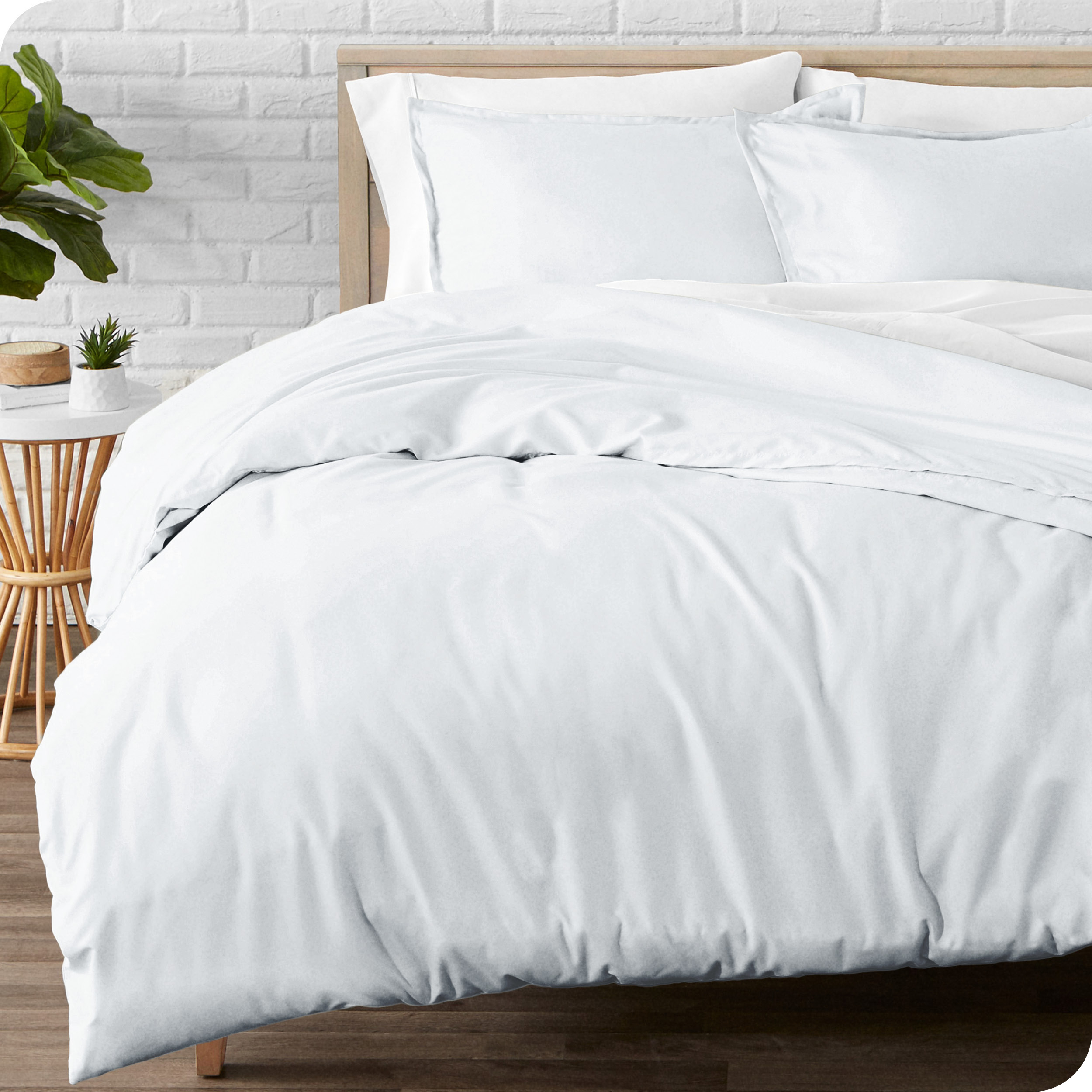 White Twin Duvet Cover