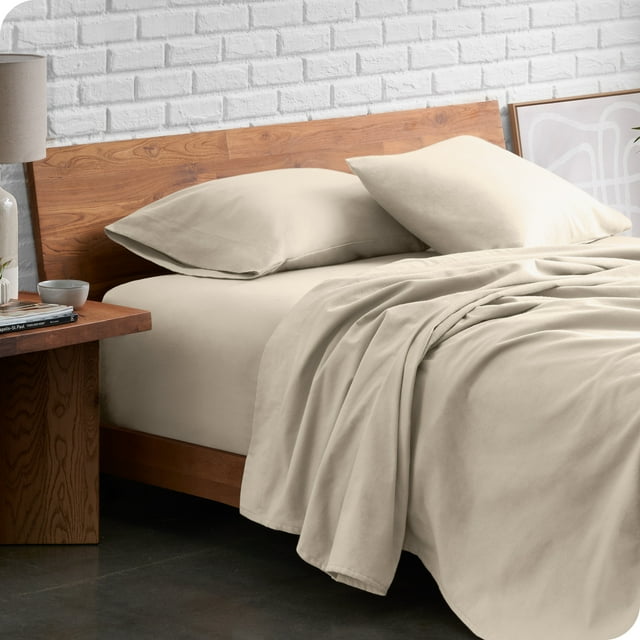 Free Shipping! Bare Home Flannel Sheet Set - 100% Cotton - Deep Pocket ...