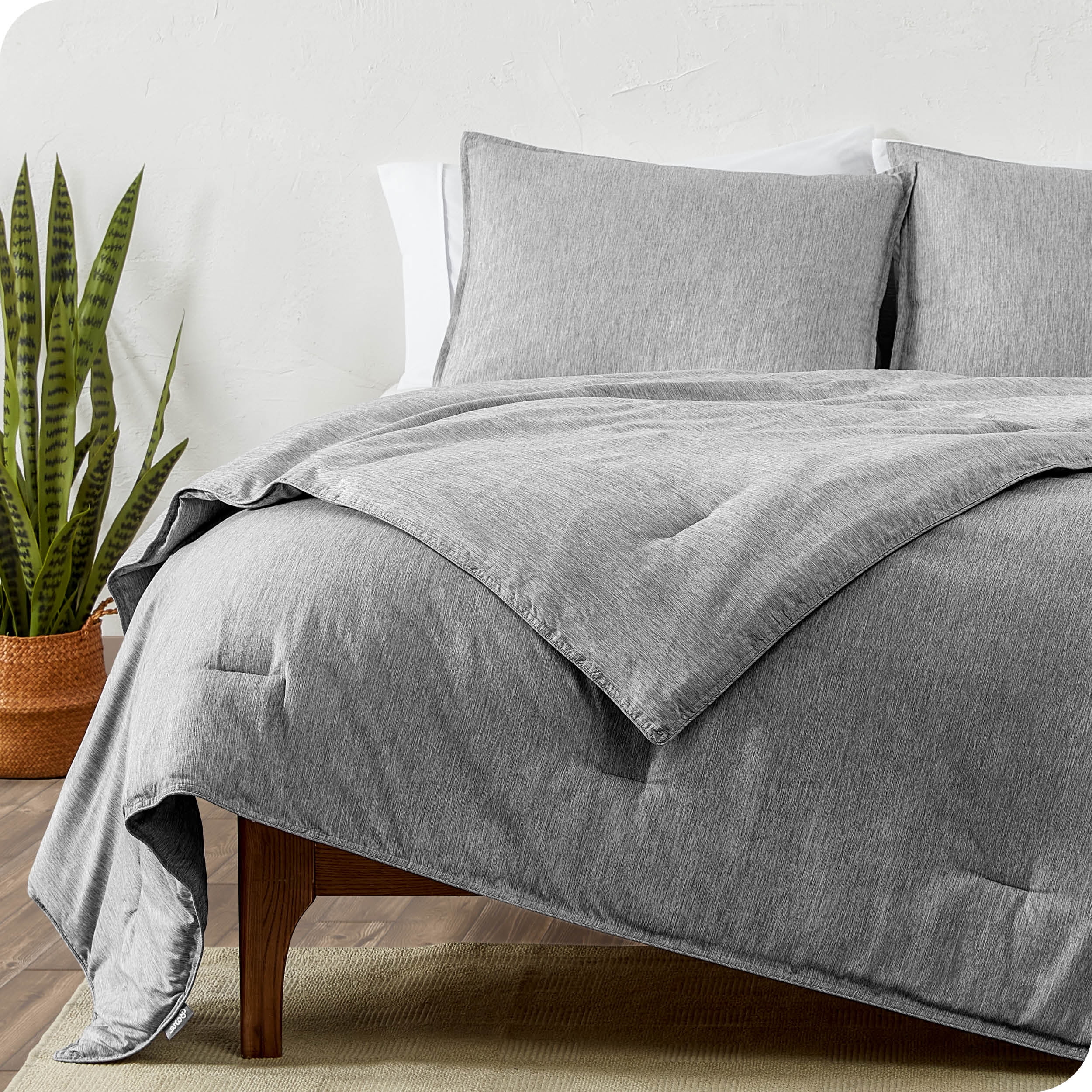 Bare Home Goose Down Alternative Comforter Set - Premium 1800 ...