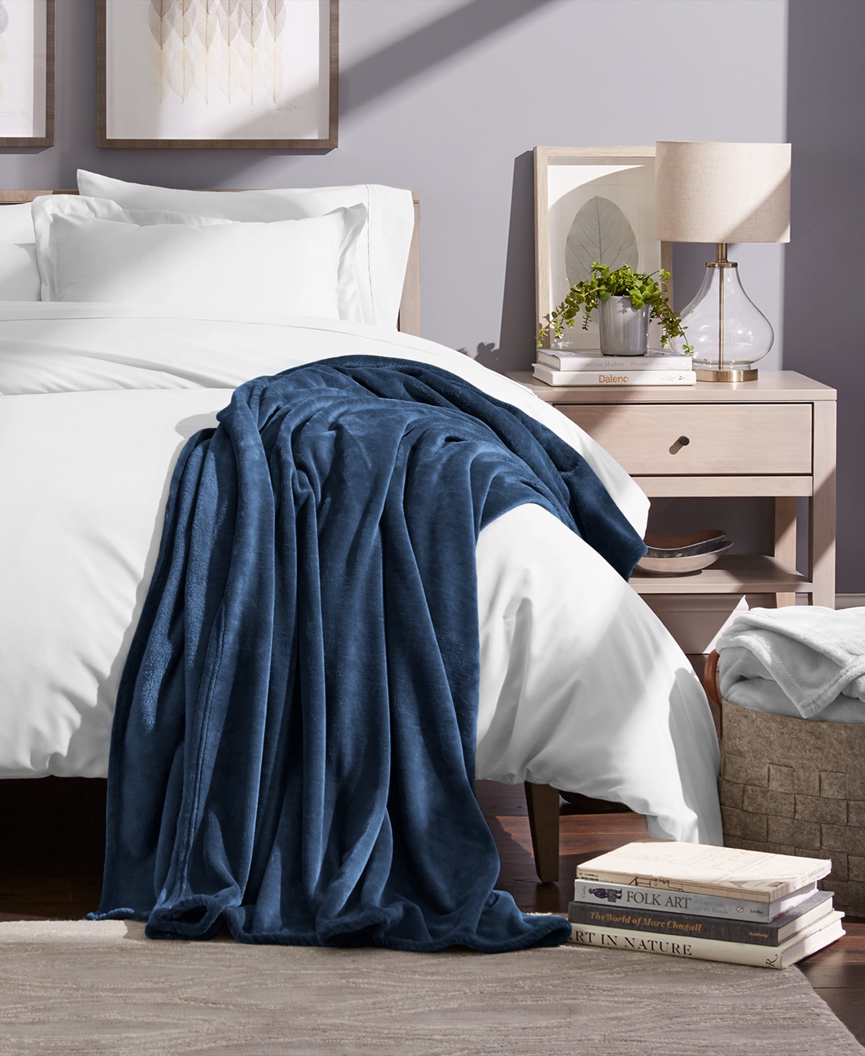 Bare Home Luxurious Ultra Soft Premium Microplush Fleece Blanket, Throw ...