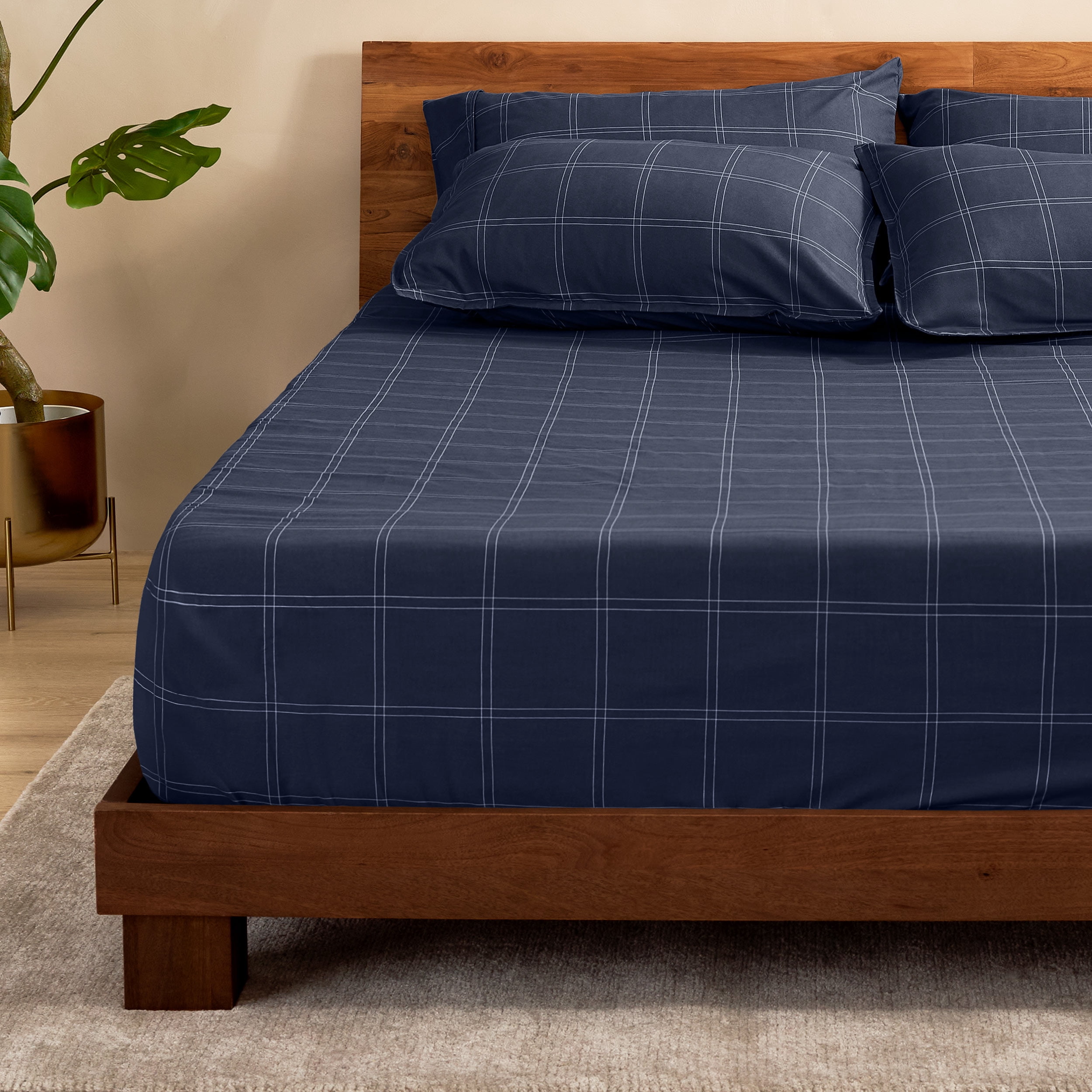 Bare Home Luxury 1800 Collection Fitted Sheet, Ultra-Soft, Deep Pocket ...