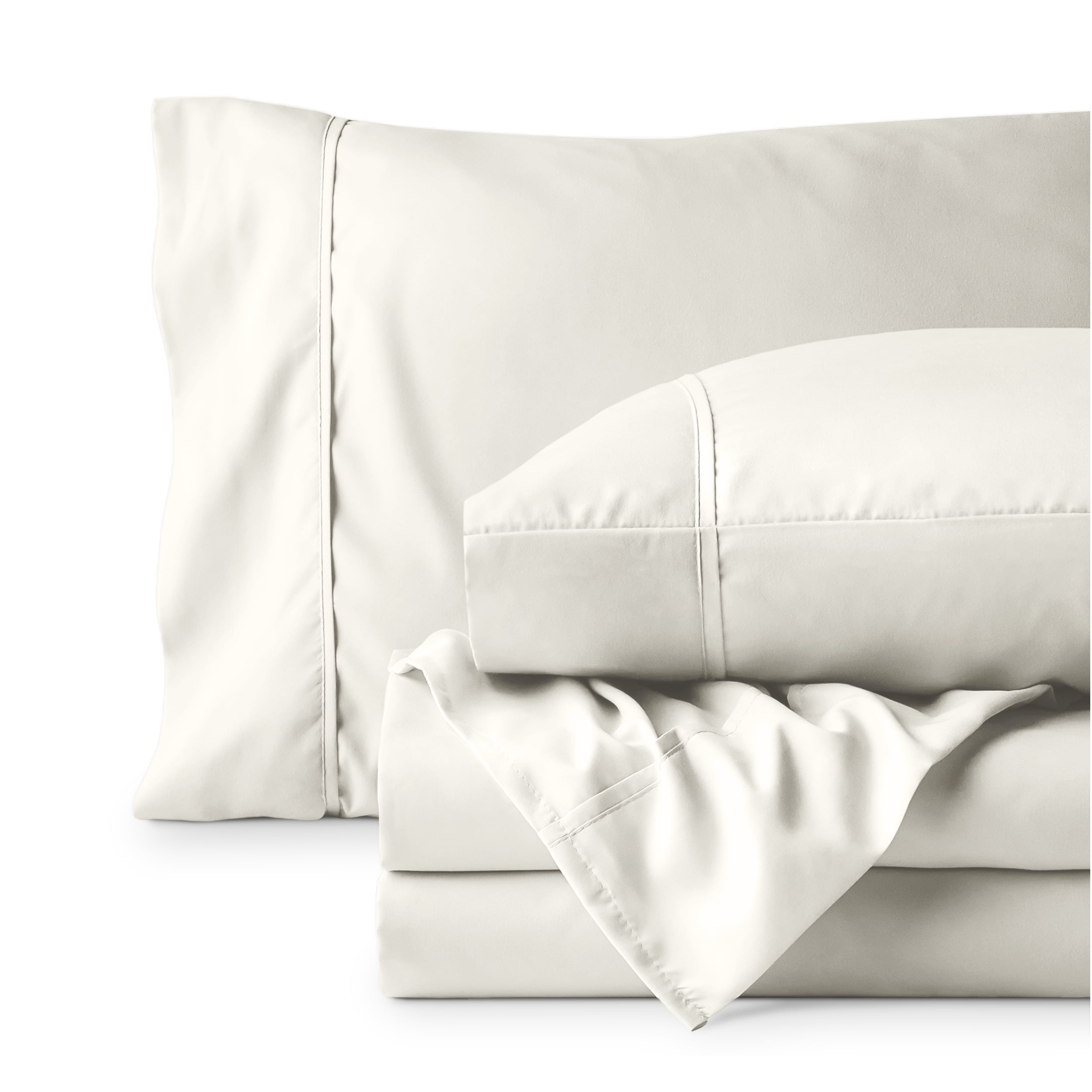 Bare Home Luxury Bed Sheet Set - Premium 1800 Collection - 4 Piece ...