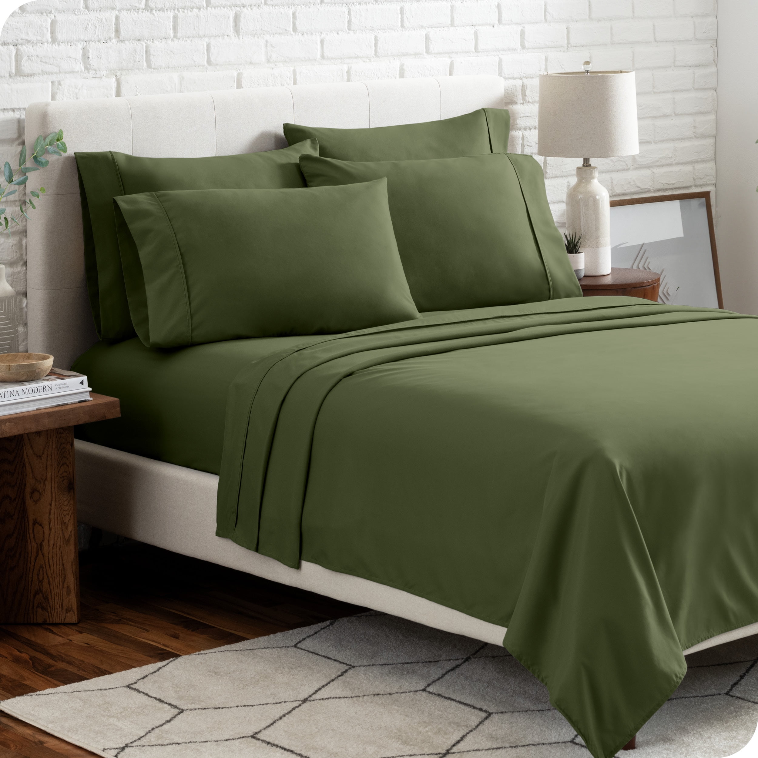 Bare Home Luxury Bed Sheet Set - Premium 1800 Collection - 4 Piece ...