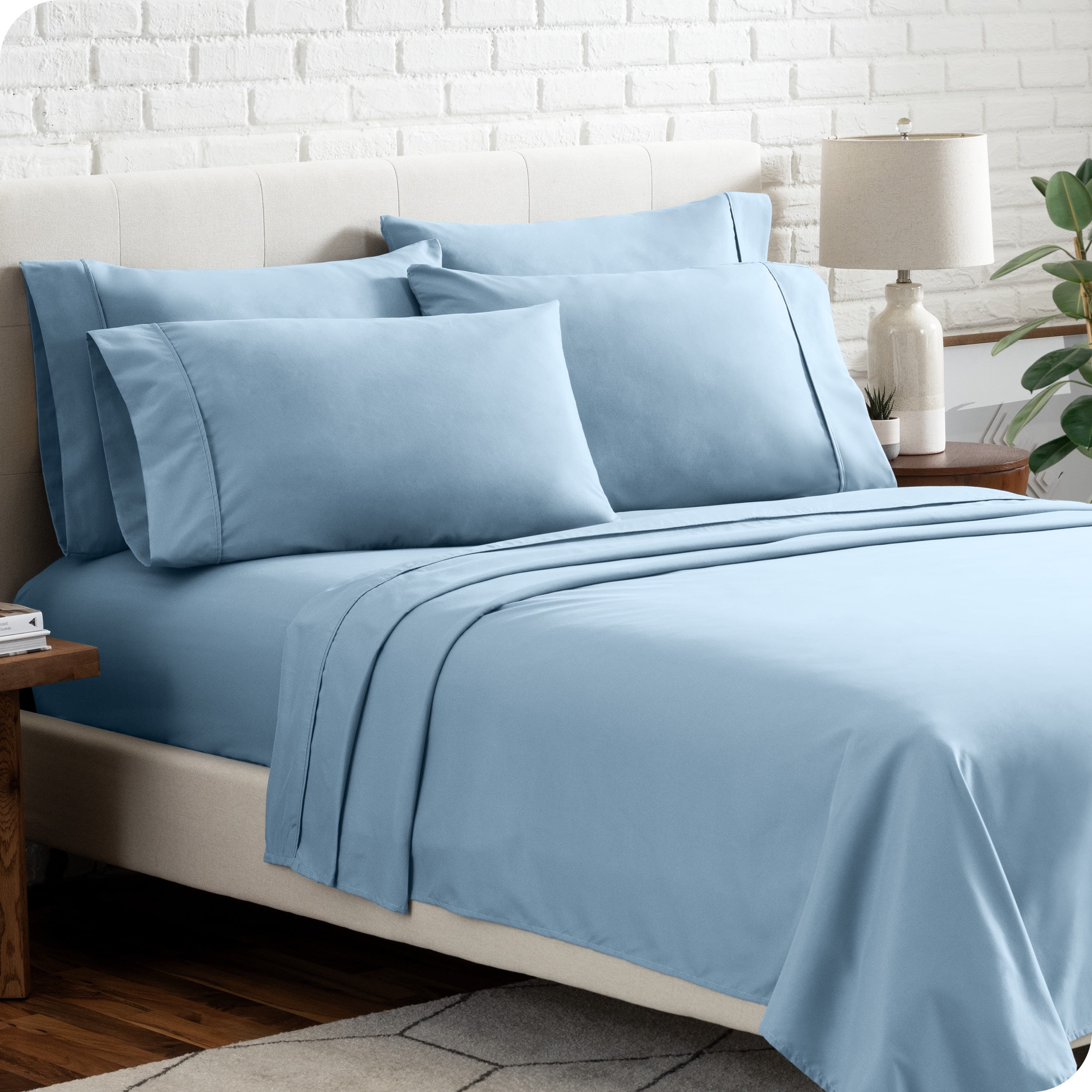 Bare Home Luxury Bed Sheet Set - Premium 1800 Collection - 6 Piece ...