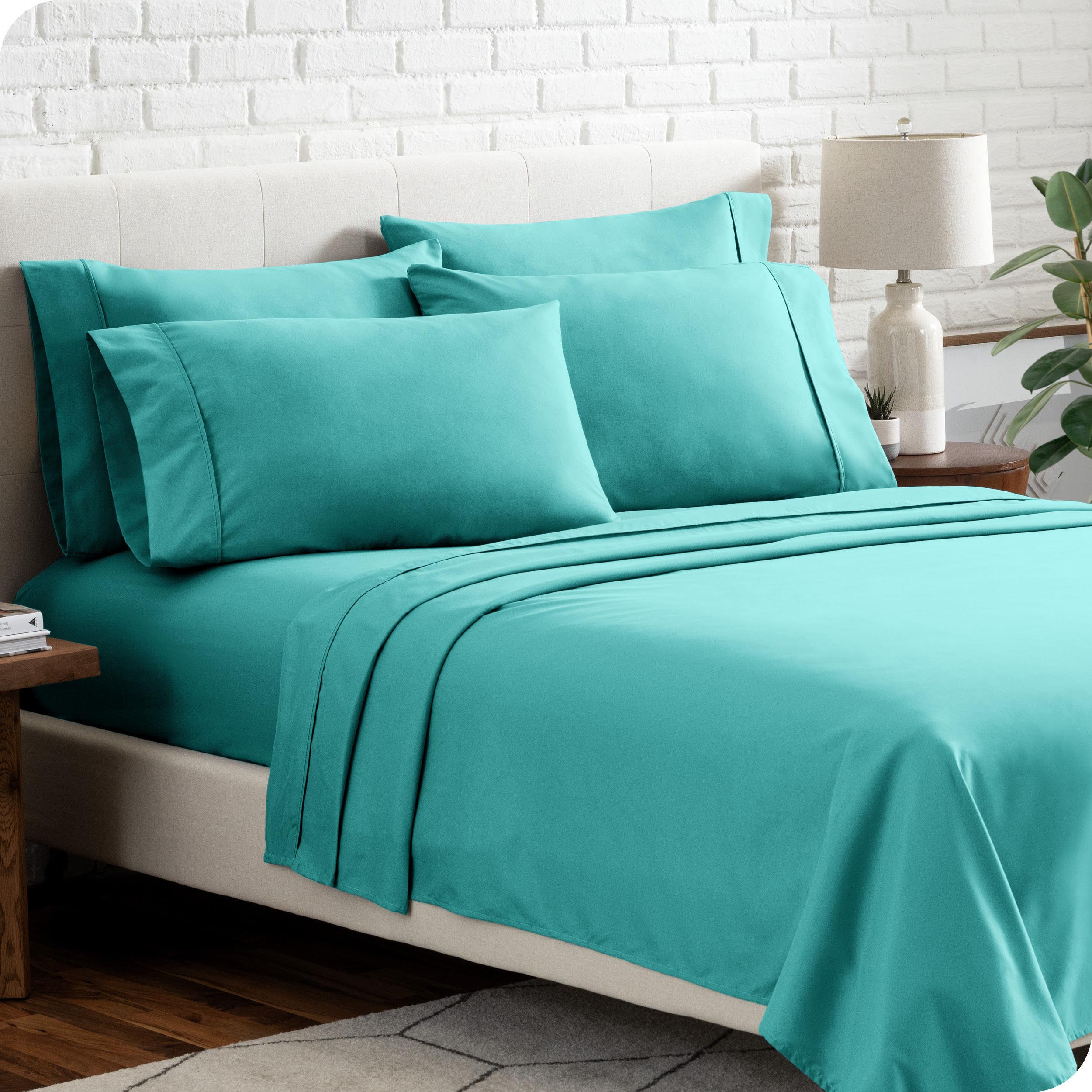 Bare Home Luxury Bed Sheet Set - Premium 1800 Collection - 6 Piece ...