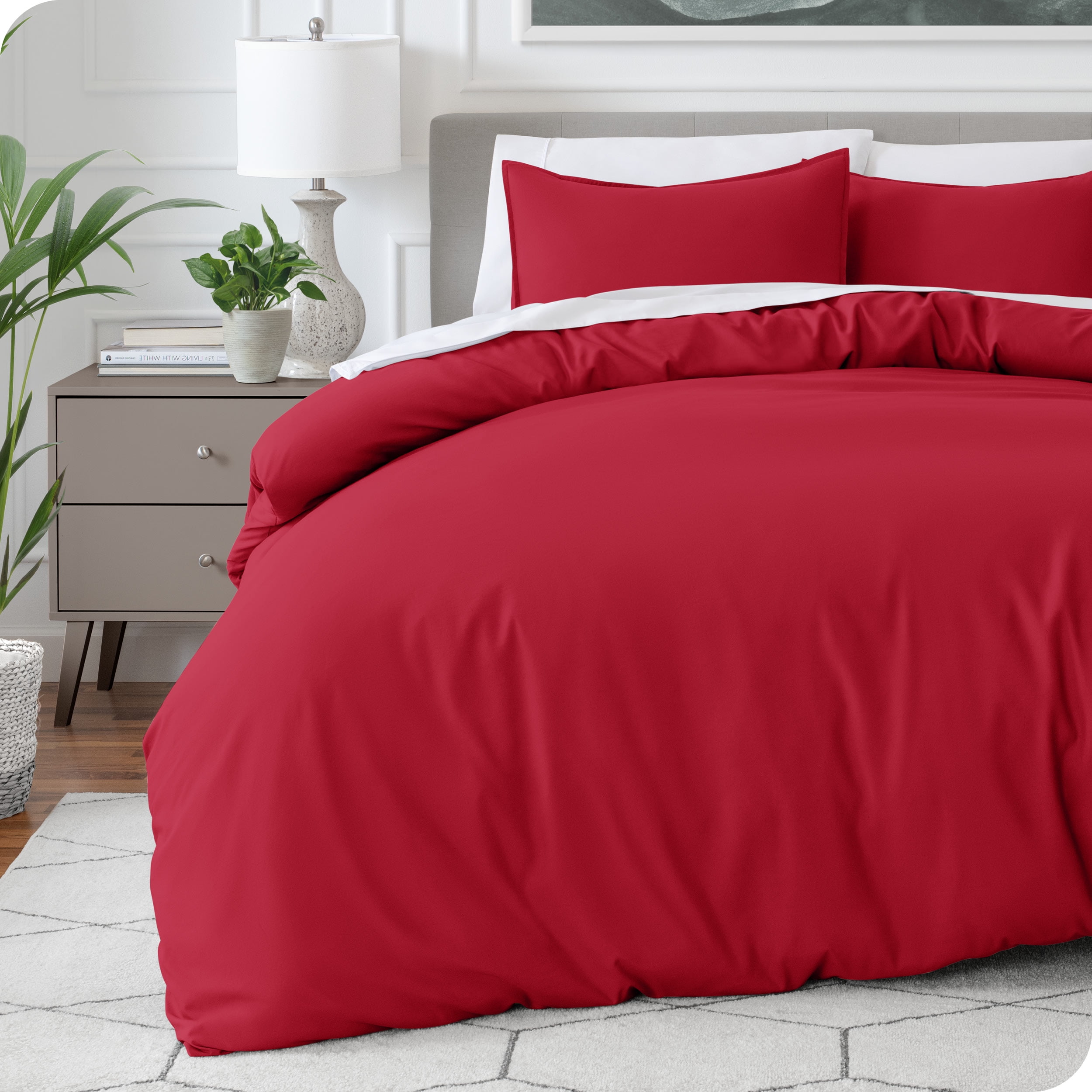 Bare Home Luxury Duvet Cover and Sham Set - Premium 1800 Collection ...