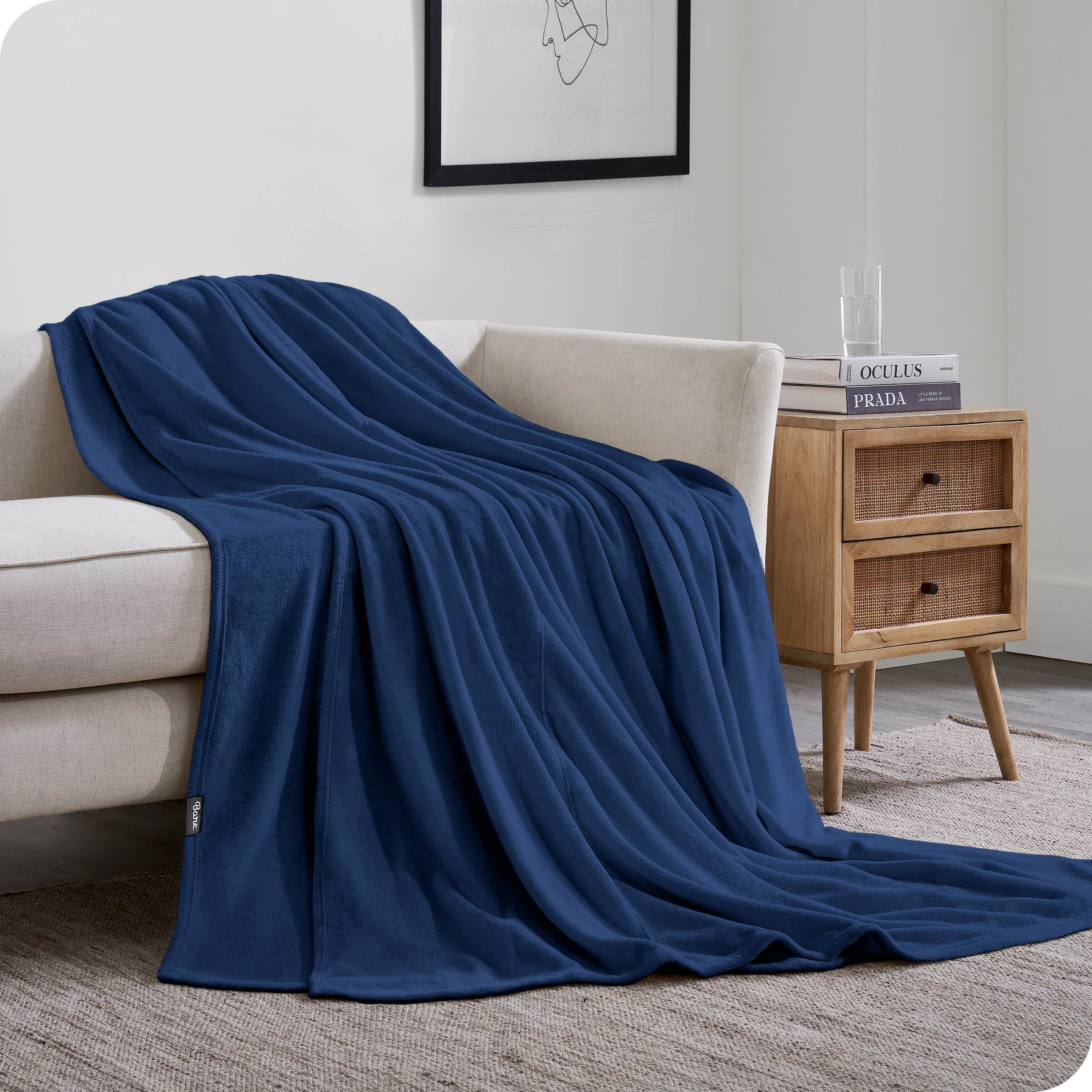 Bare Home Microplush Fleece Blanket - 300 GSM - Fuzzy Microfleece ...
