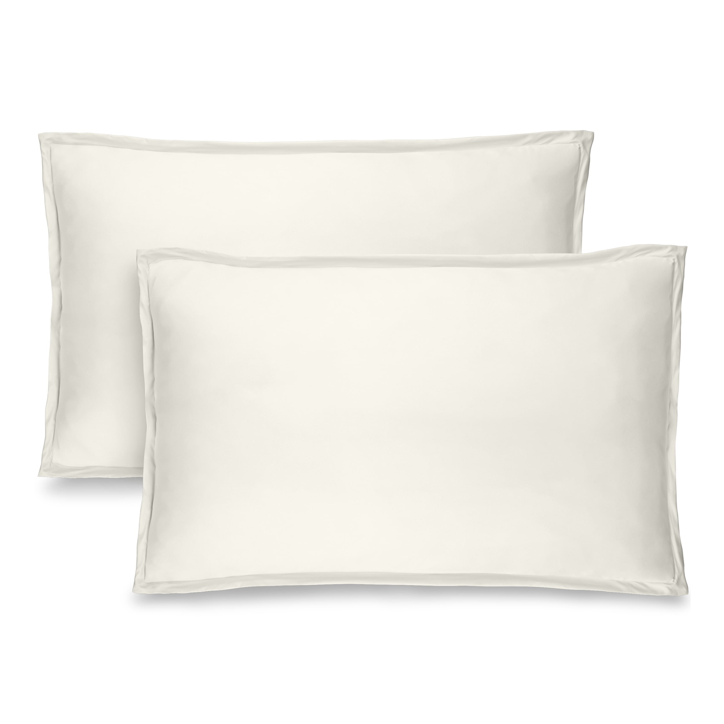 Bare Home Standard Size Pillow Sham Set - Premium 1800 Microfiber ...