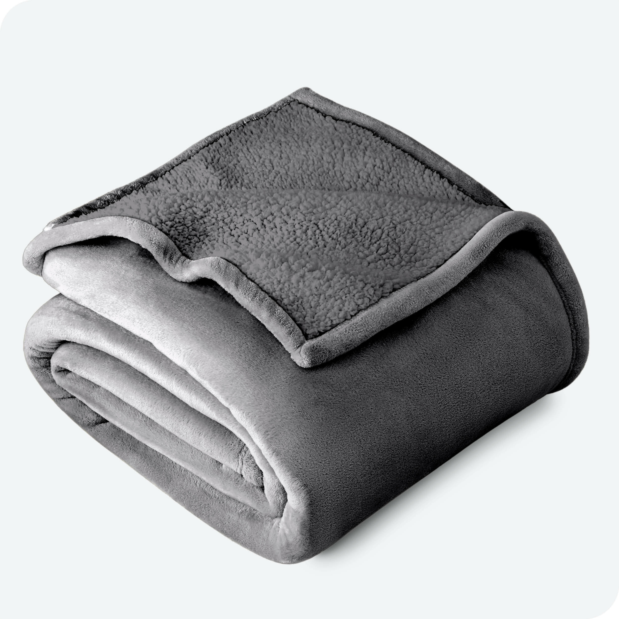 Bare Home Cozy Fleece Super Twin Bed Blanket - Soft, Fluffy, Reversible ...
